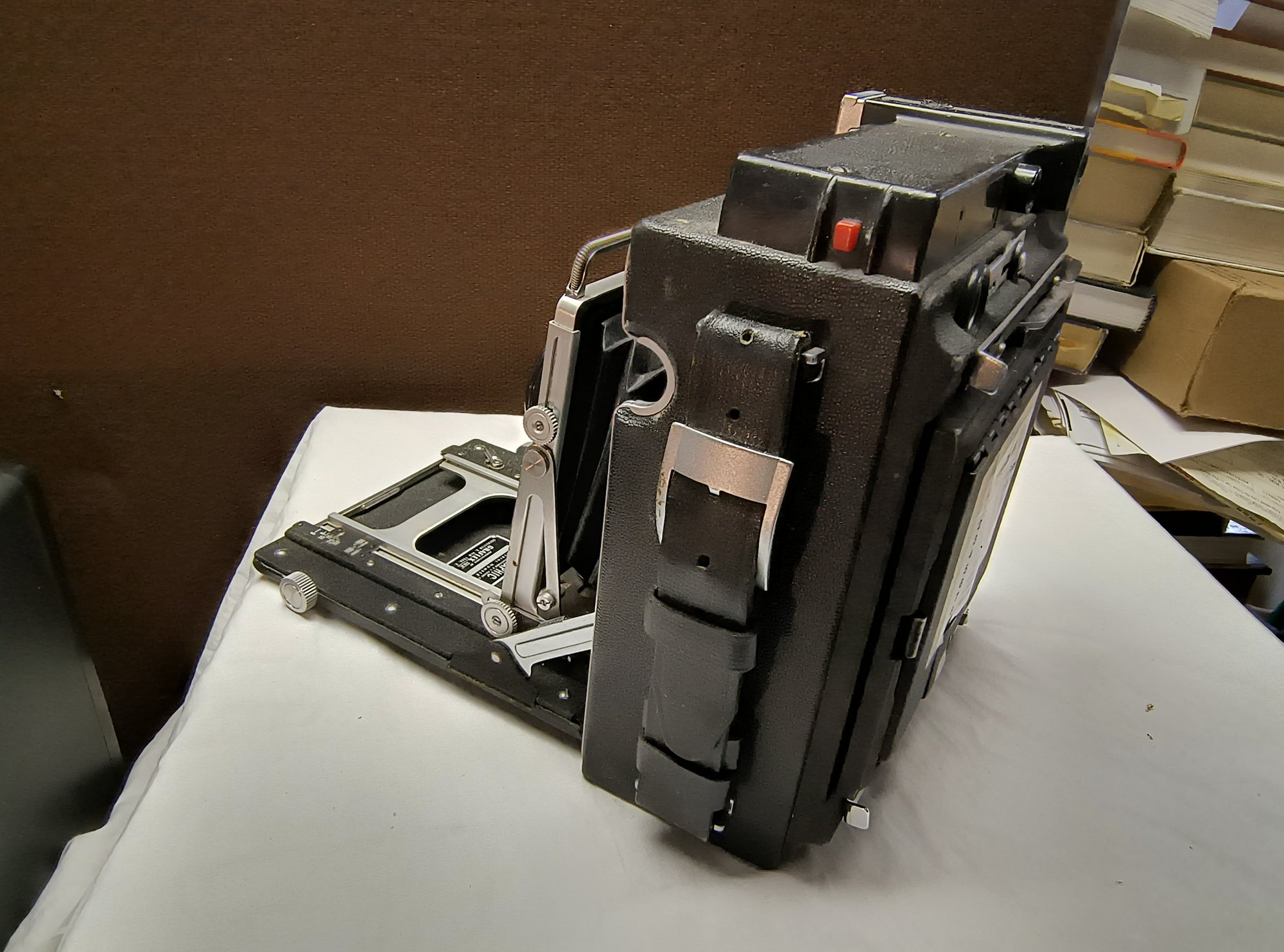 Vintage Graflex Camera And Graflex Vulcanoid Case #2088482 ...