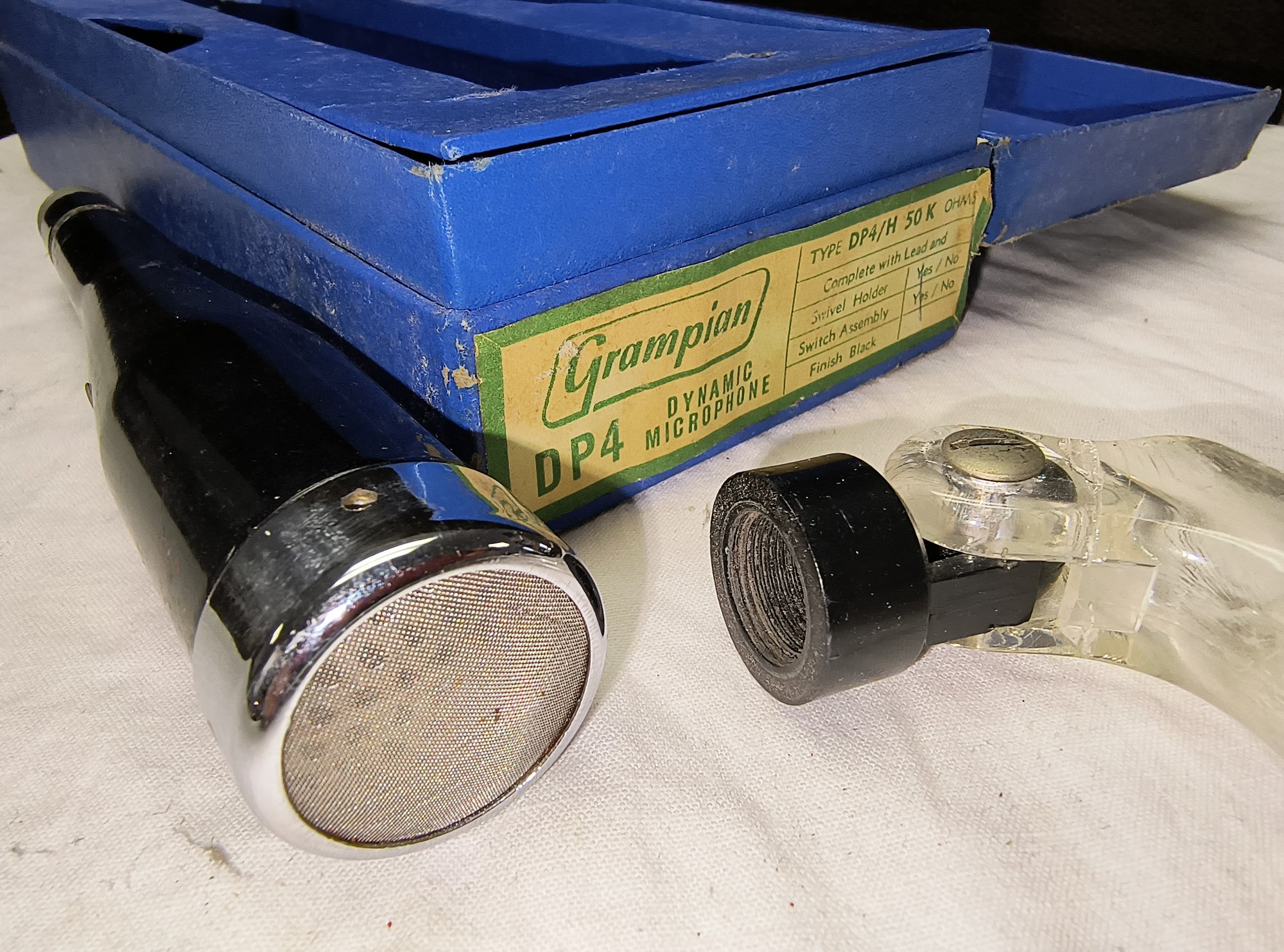 Vintage Grampian Microphone And Original Box #2088467 | Auctionninja.com