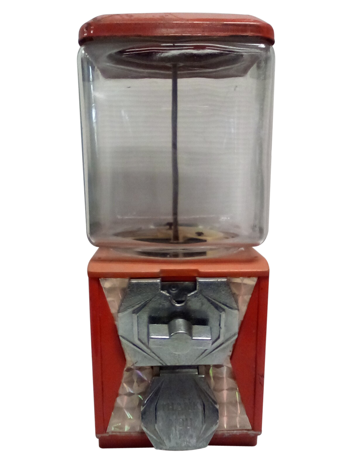 Vintage A & A Vending Glass On Metal Machine For Gumballs, Candy, Nuts ...