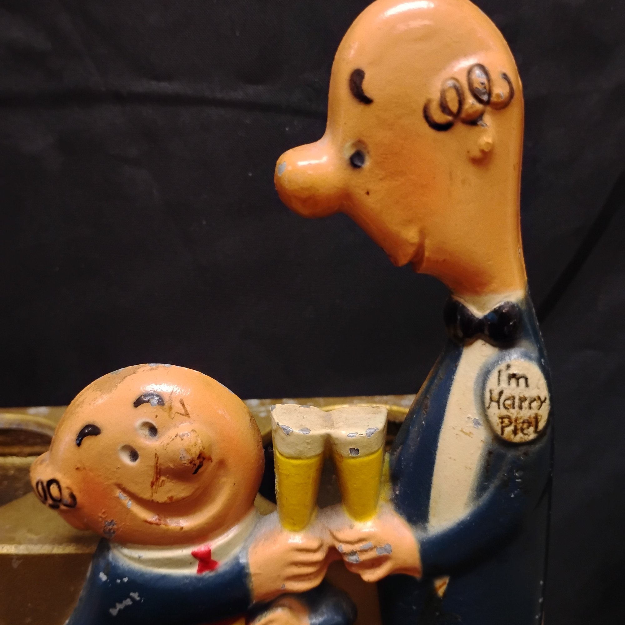 Old Metal Piels Beer Advertising Bar Top Cup Holder #40852868 ...