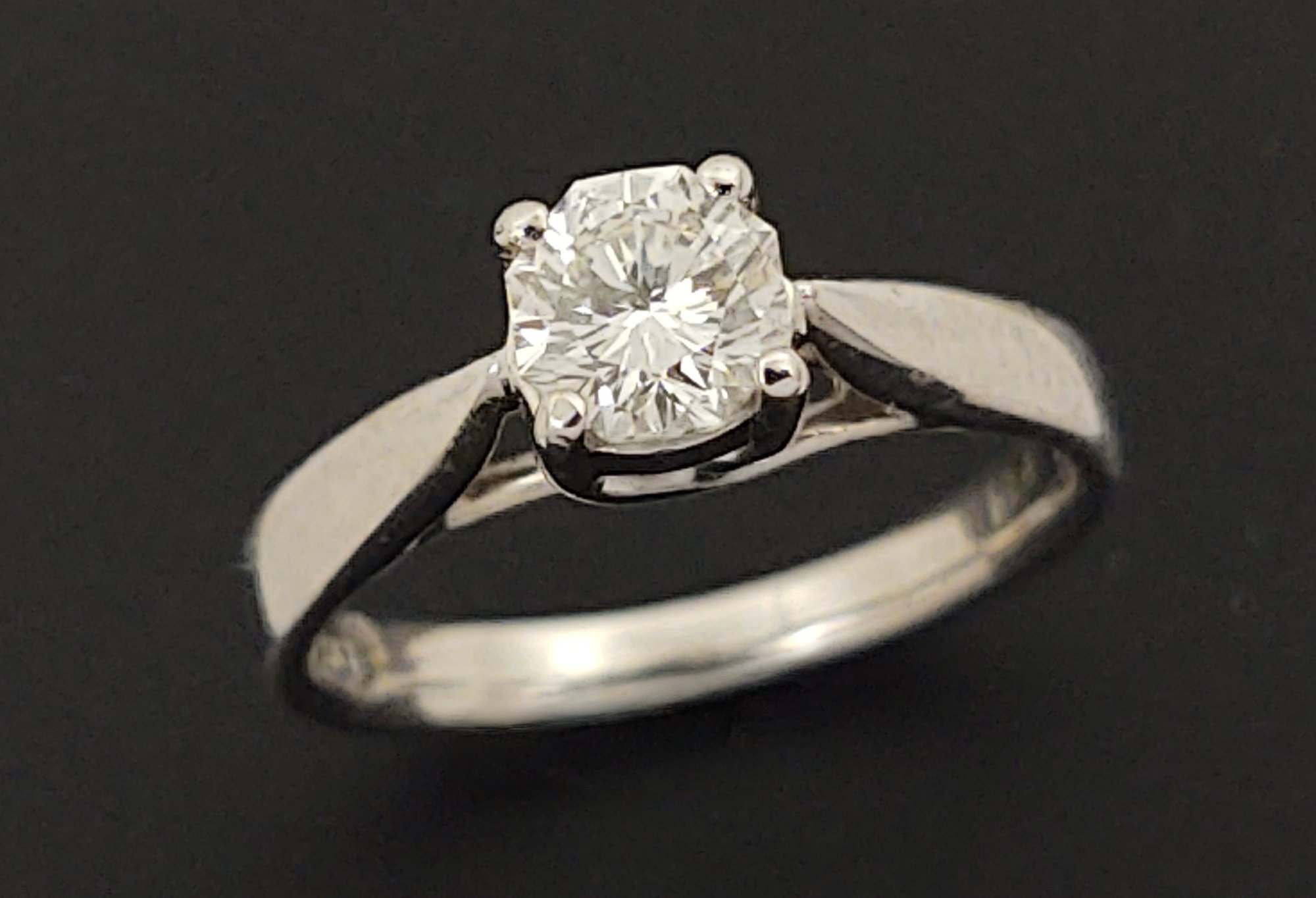 Beautiful ZALES Platinum 1/2ct Octillion Diamond Engagement Ring Ret ...