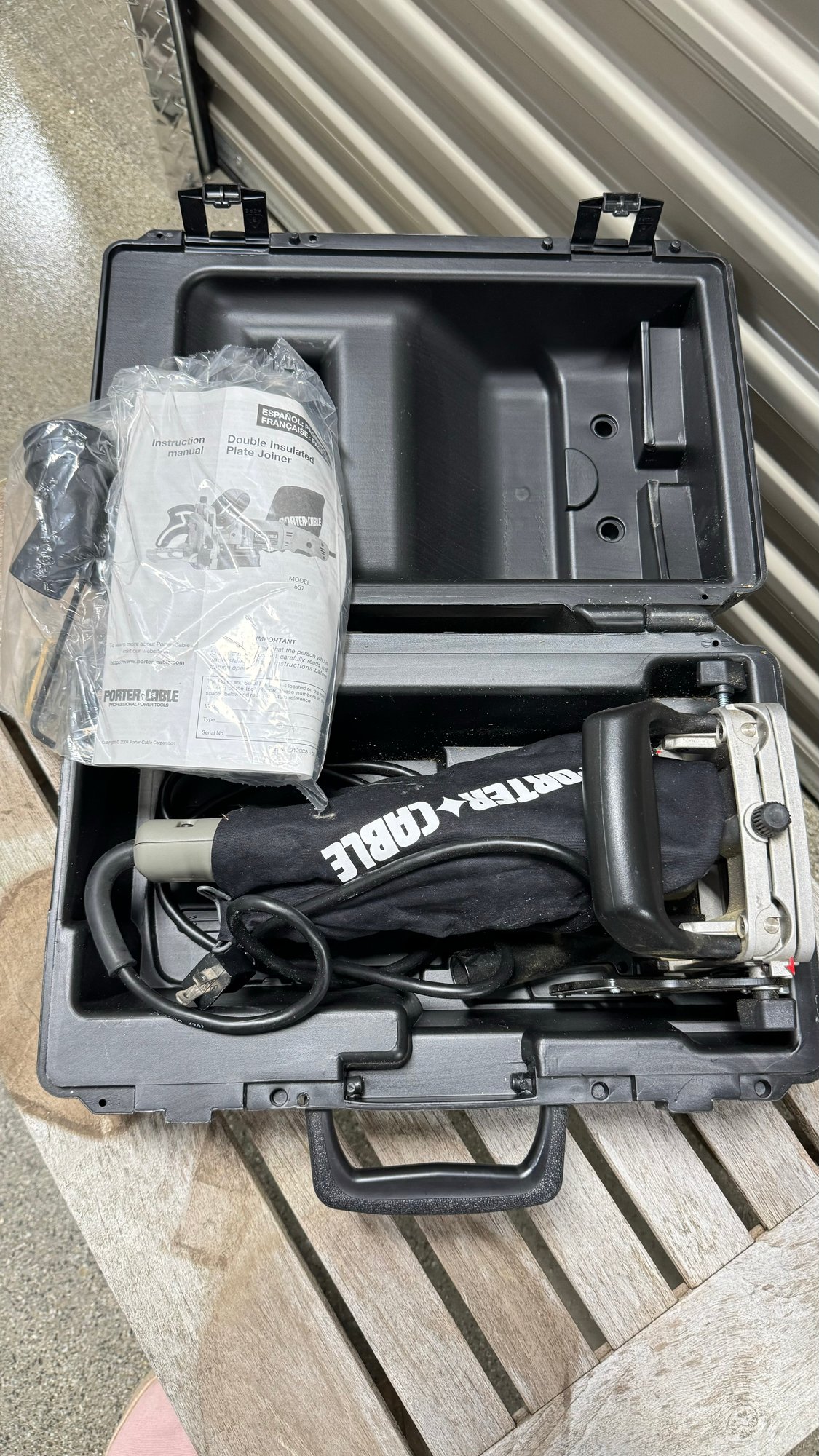 Porter Cable Plate Joiner Model 557 120v #1950964 | Auctionninja.com