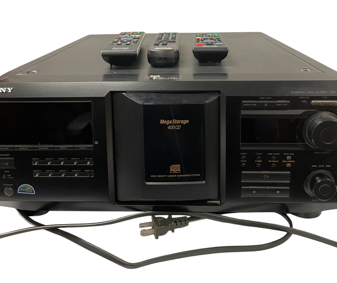 Sony Mega Storage 400 CD High Density Linear Converter System JACK/ WAD ...