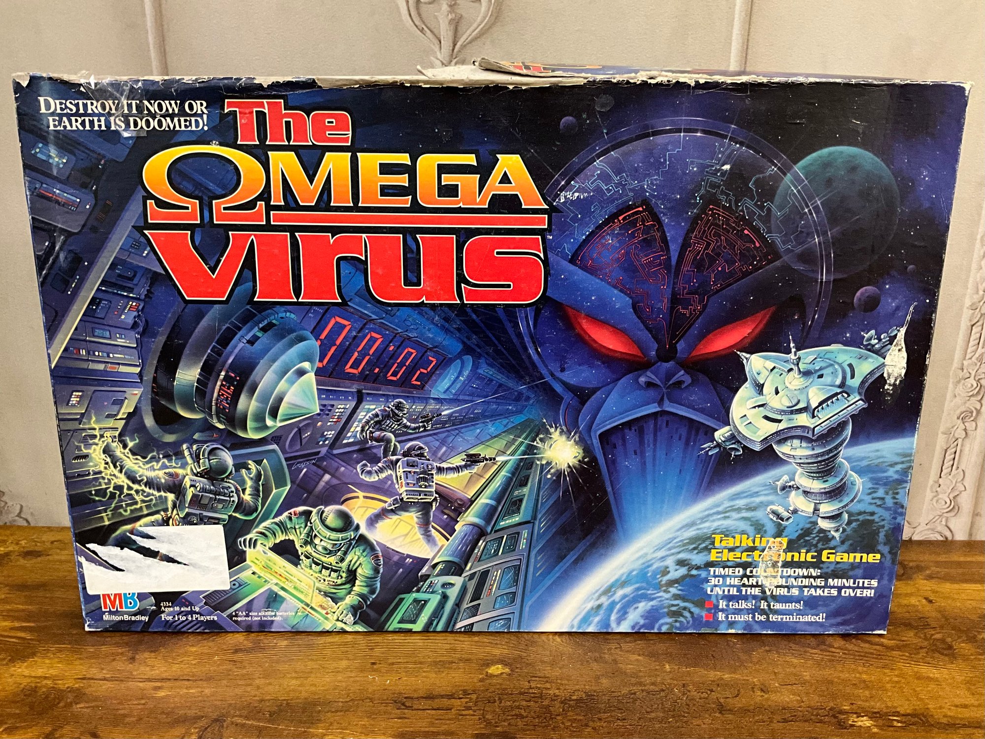 Rare The Omega Virus Milton Bradley Vintage Board Game #2007957 ...