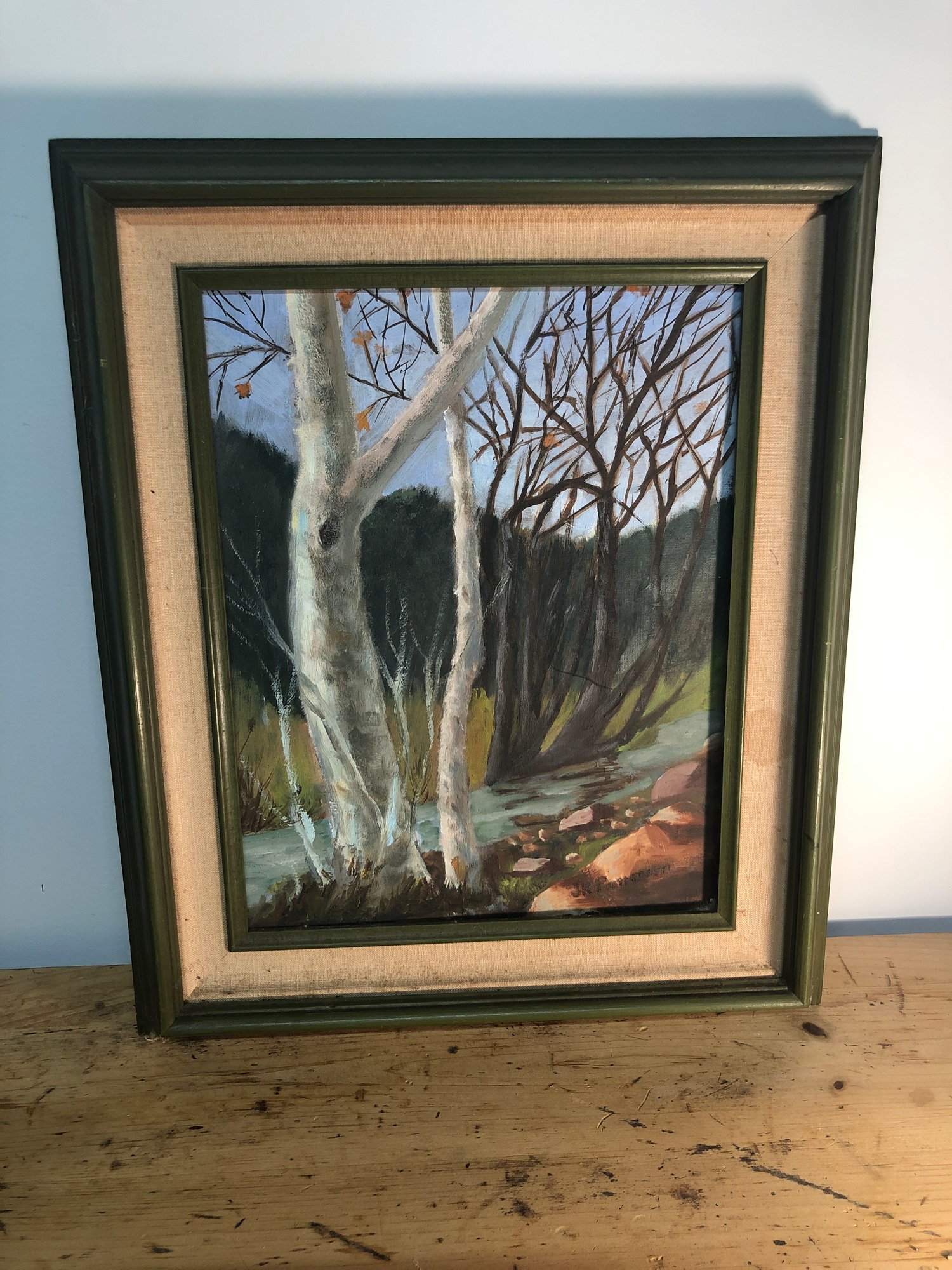 Beautiful Original Water Color Signed By Artist JK Patterson - Famous ...