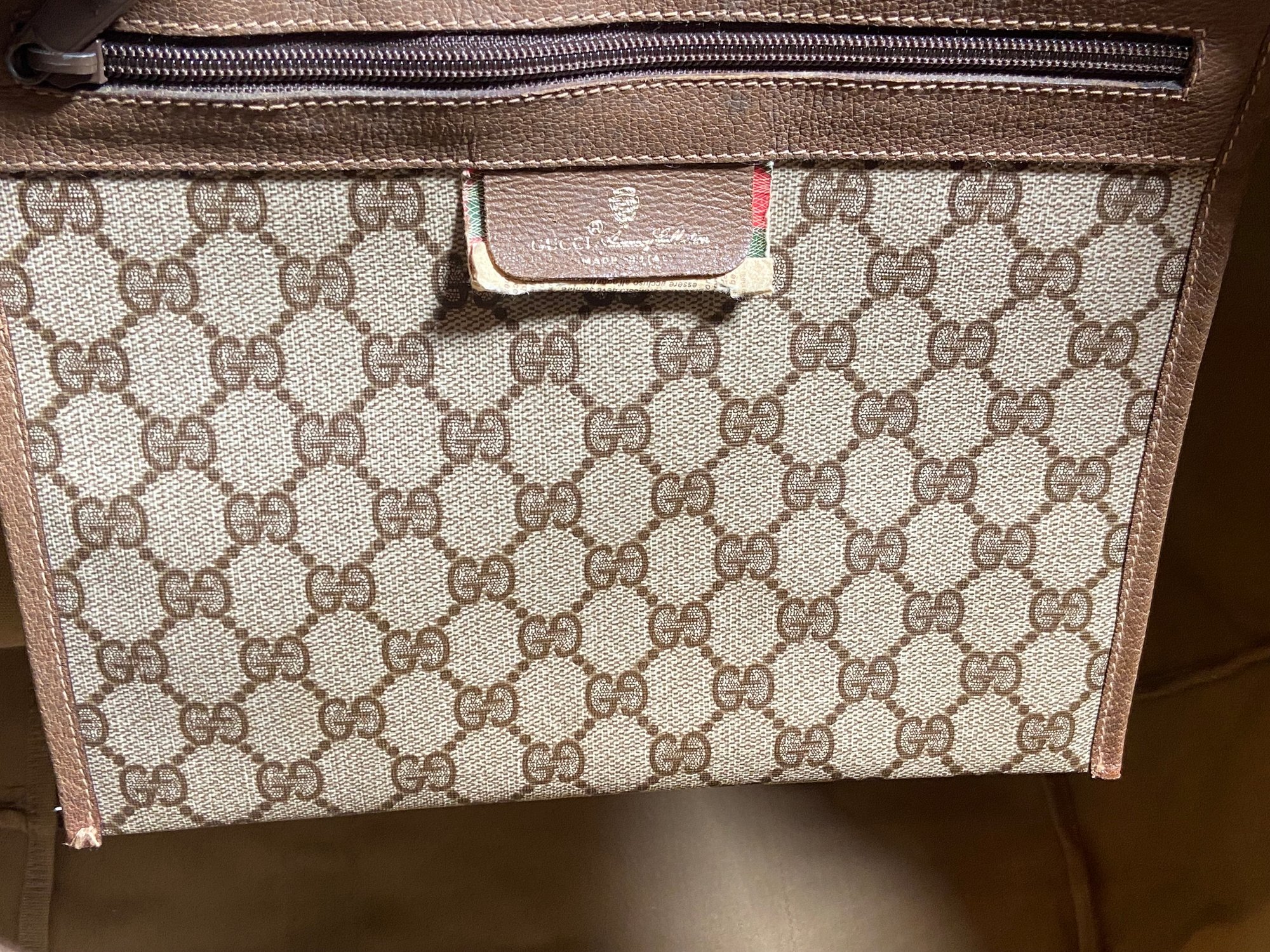 Spectacular Authentic GUCCI Travel Bag / Carryon / Luggage - Nice ...