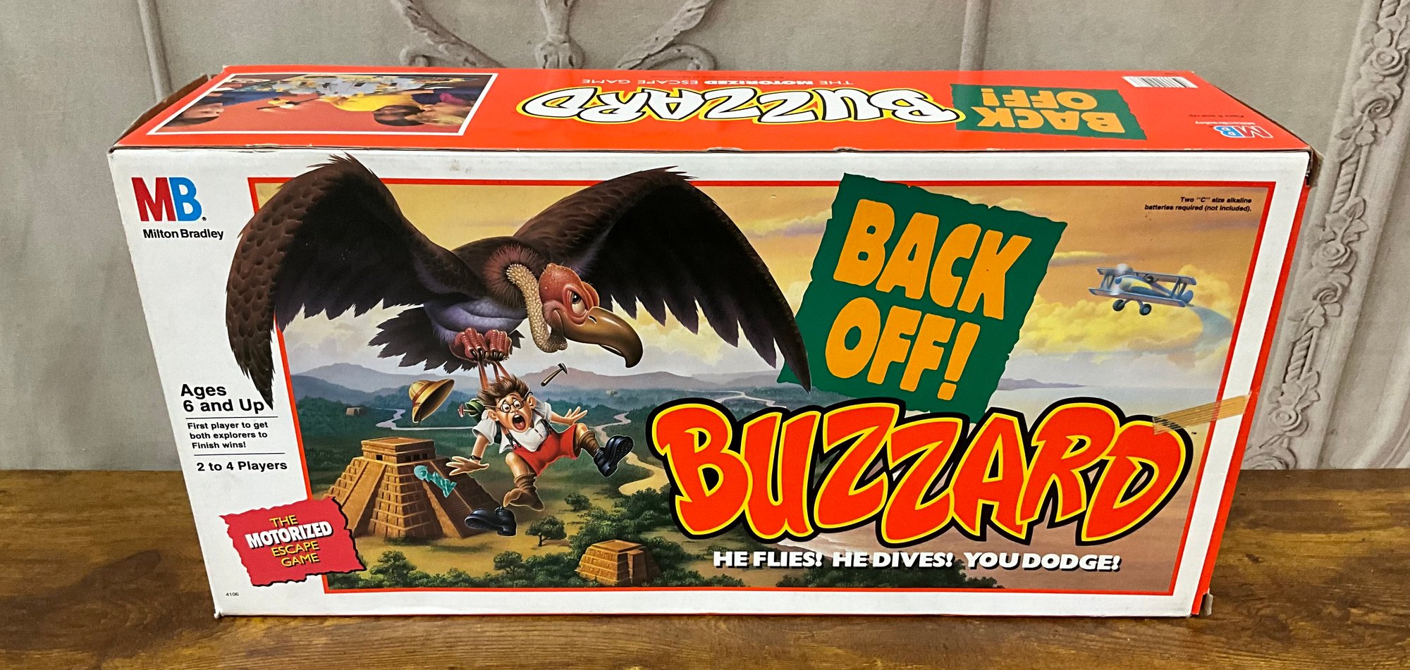 Milton Bradley Back Off Buzzard Board Game RARE #2002451 | Auctionninja.com
