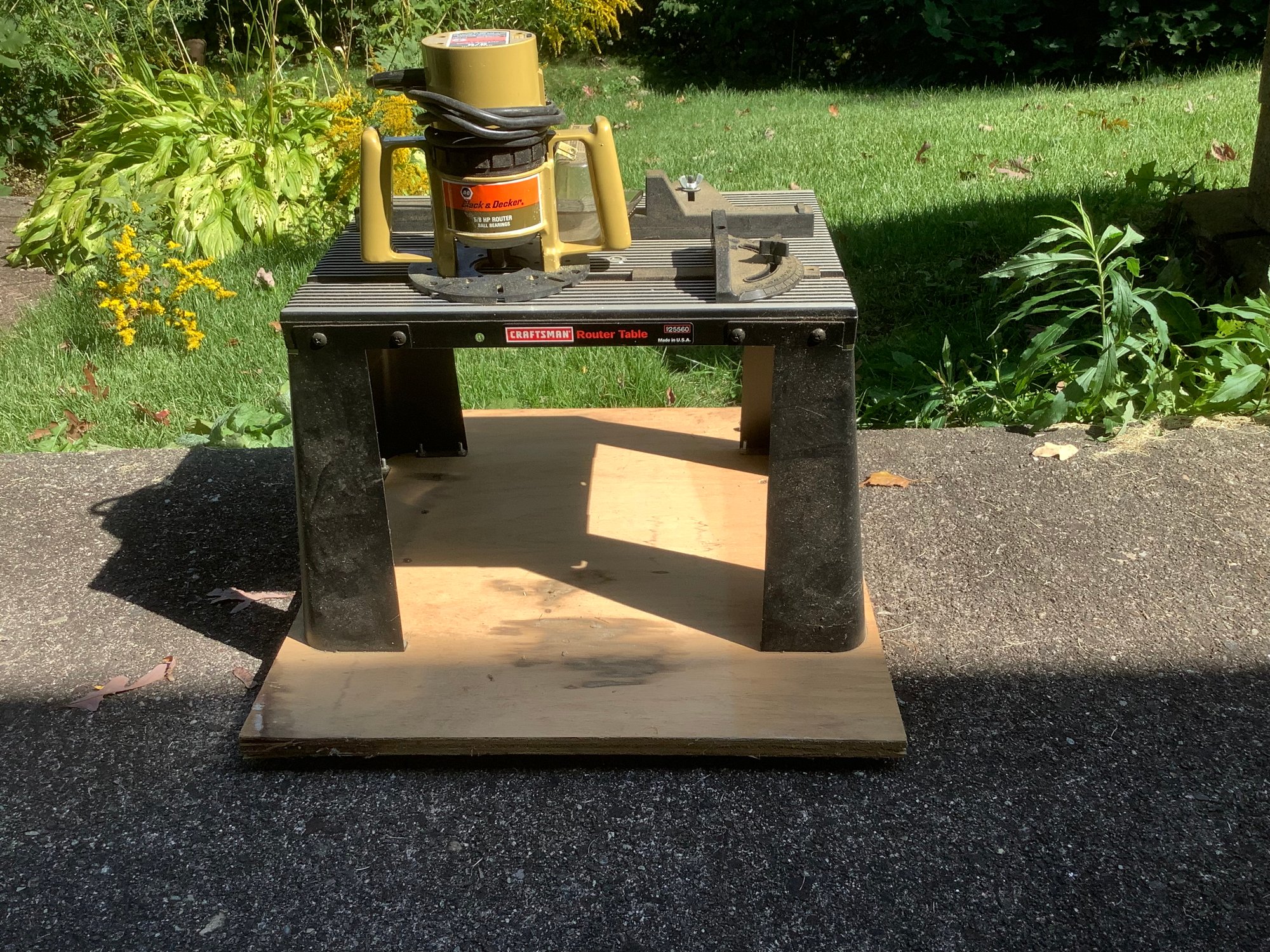 Black And Decker Router And Craftsman Router Table #1968076 ...