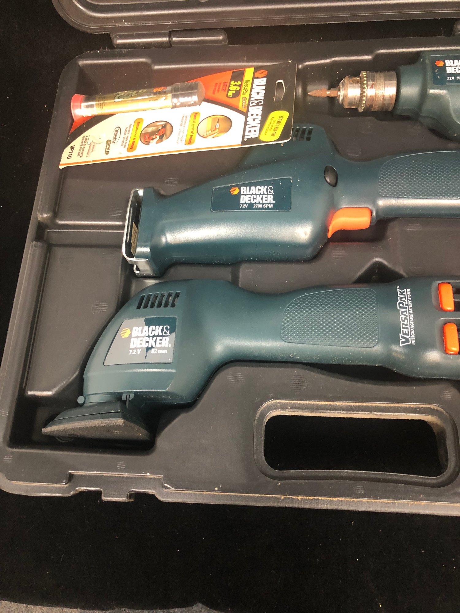 Black & Decker Versapak Power Drill, Saw And Sander Set #1914946 ...