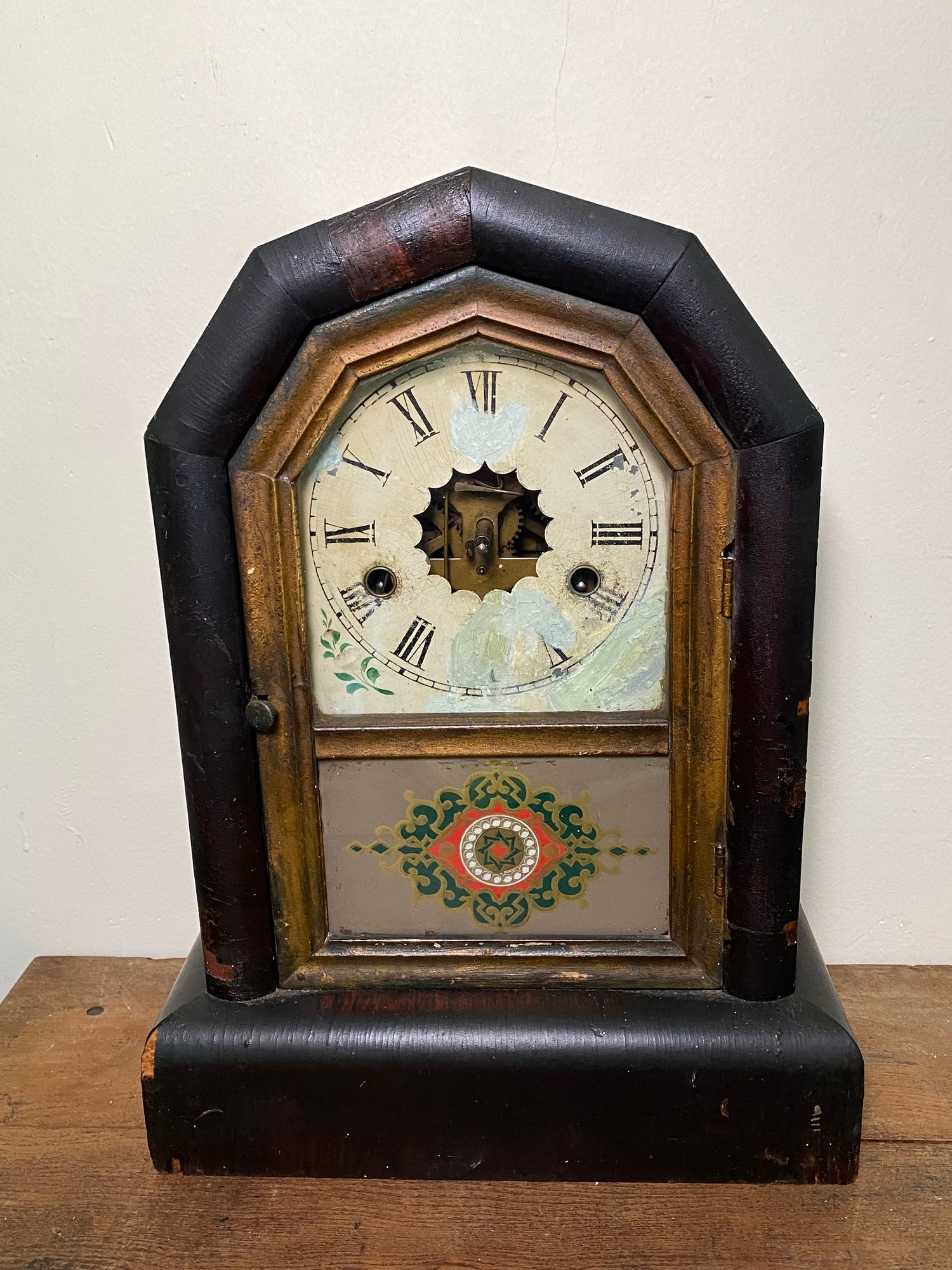 Gilbert Clock Antique Winstead Ct Key And Parts Is Ticking #1930949 ...