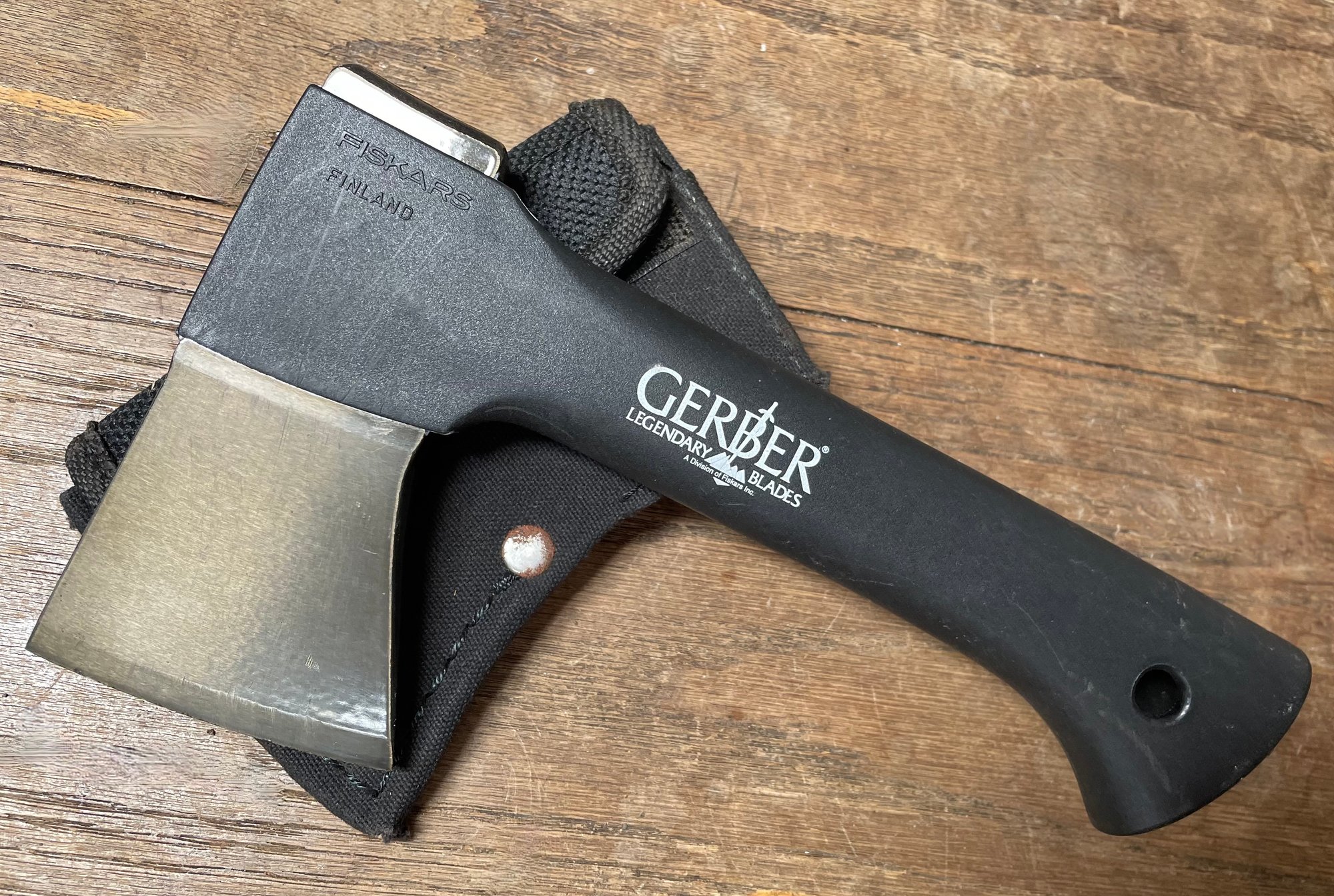 GERBER HATCHET With Sheath - FISKAR Of Finland - Like New #1938472 ...