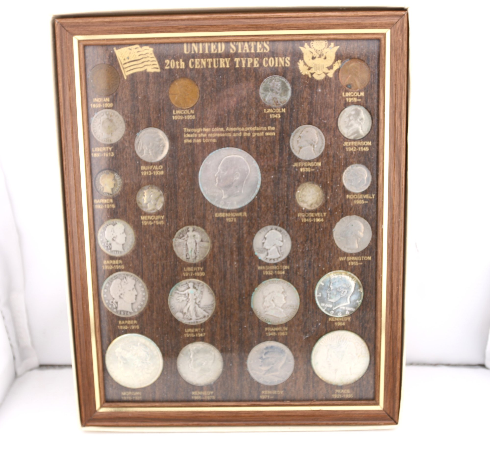 United States 20th Century Type Coins With Some Silver Morgan Peace ...