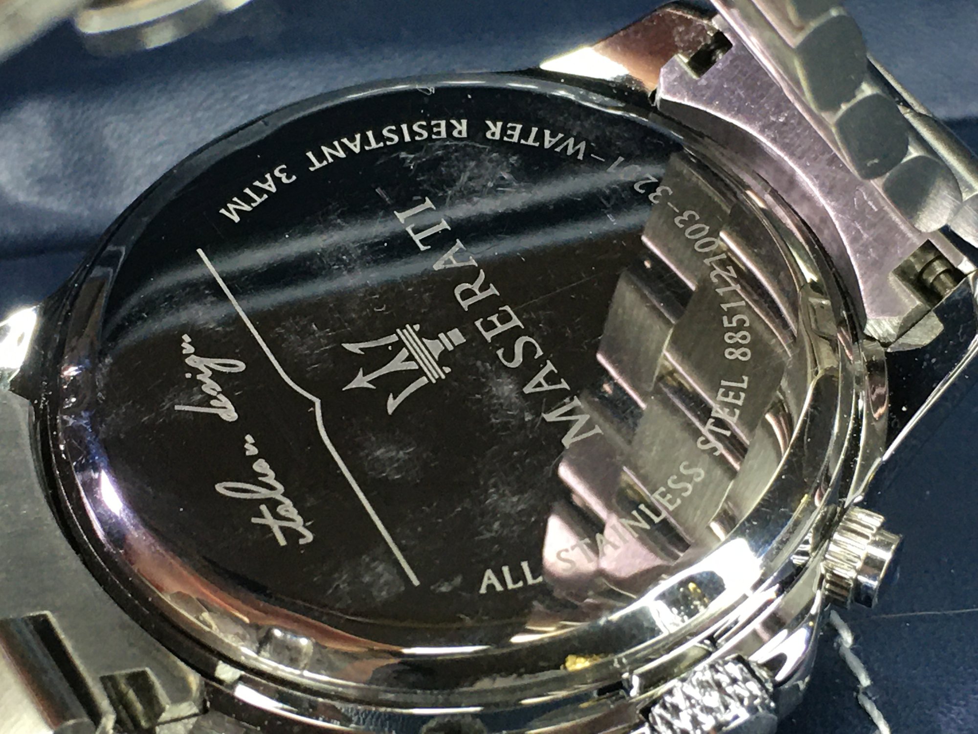 Beautiful Brand New MASERATI Mens Chronograph Watch - Brown Dial - All ...