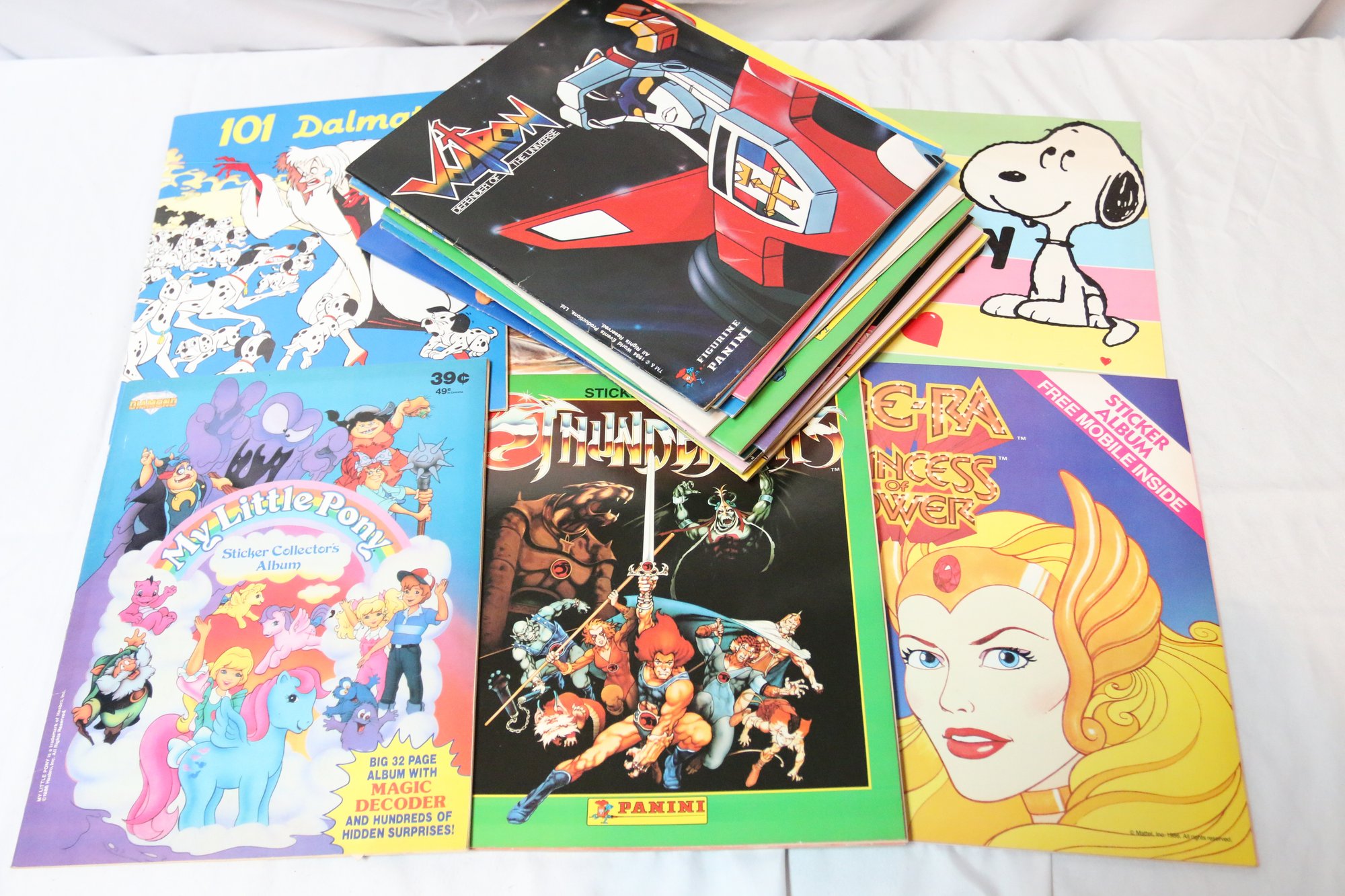Awesome Lot Of Vintage Sticker Books She-ra Voltron Thundercats And ...