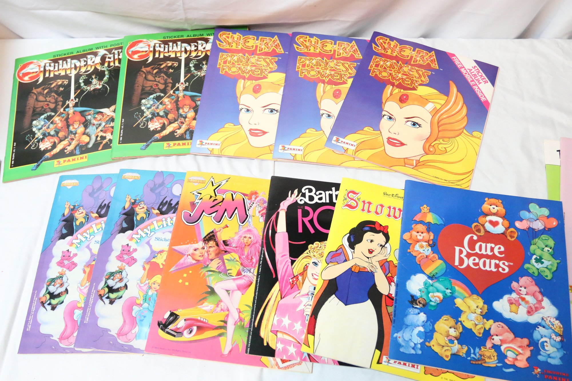 Awesome Lot Of Vintage Sticker Books She-ra Voltron Thundercats And ...