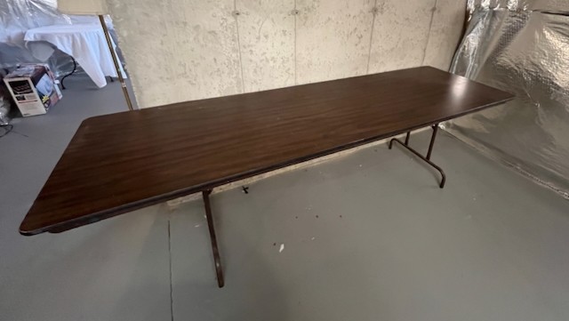 Pair Of 8-Foot Folding Tables #2243439 | Auctionninja.com