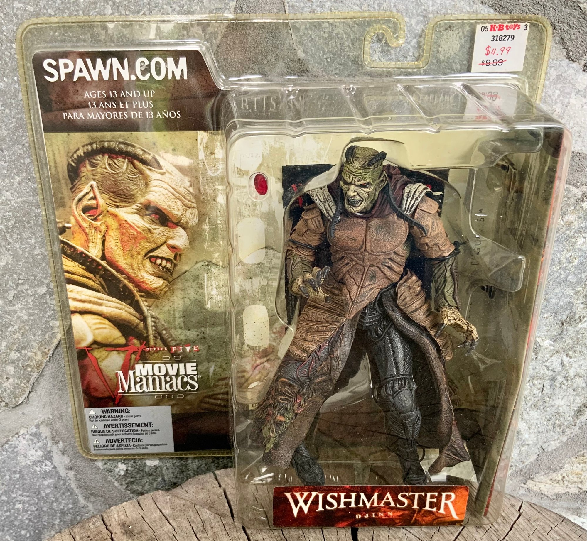 NEW SEALED Spawn.com Wishmaster DJINN ~ 2002 ~ #40789298 | Auctionninja.com