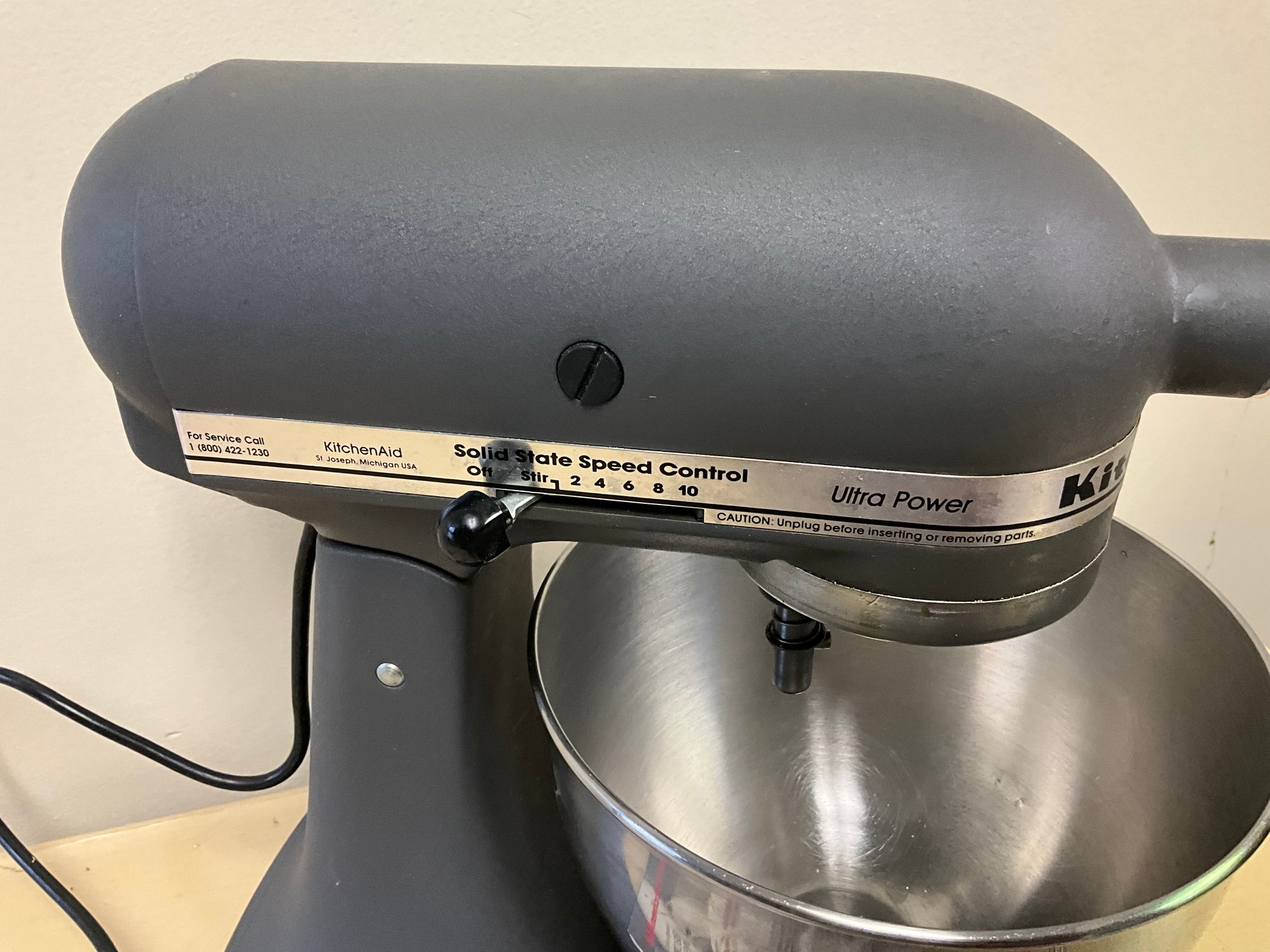 Kitchen Aid Mixer 4.5 QT W/ Bowl & Attachments ULTRA POWER ~ KSM90 ...