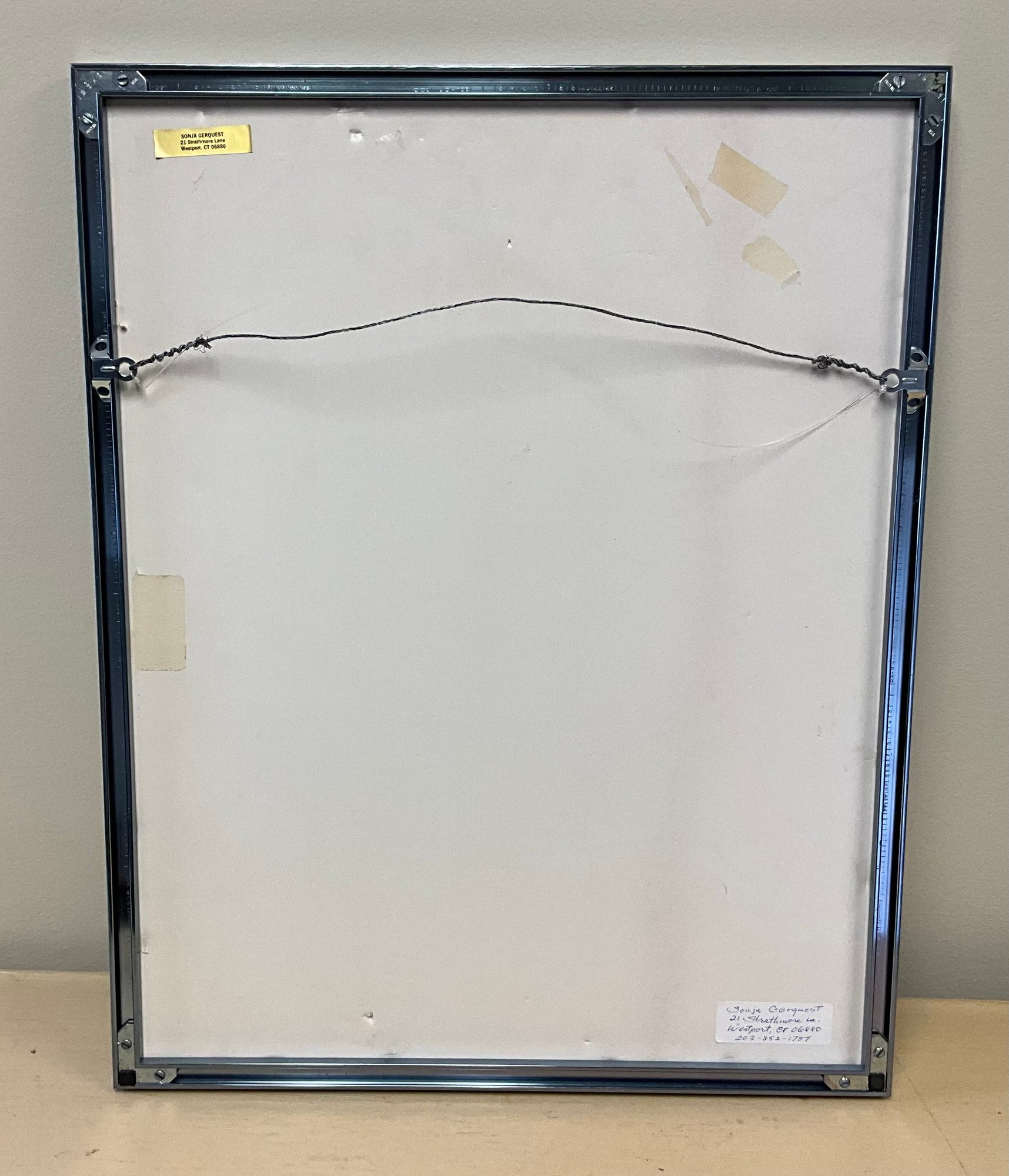 Original Watercolor Or Acrylic ~ Signed S Gerquest ~ #40844716 ...