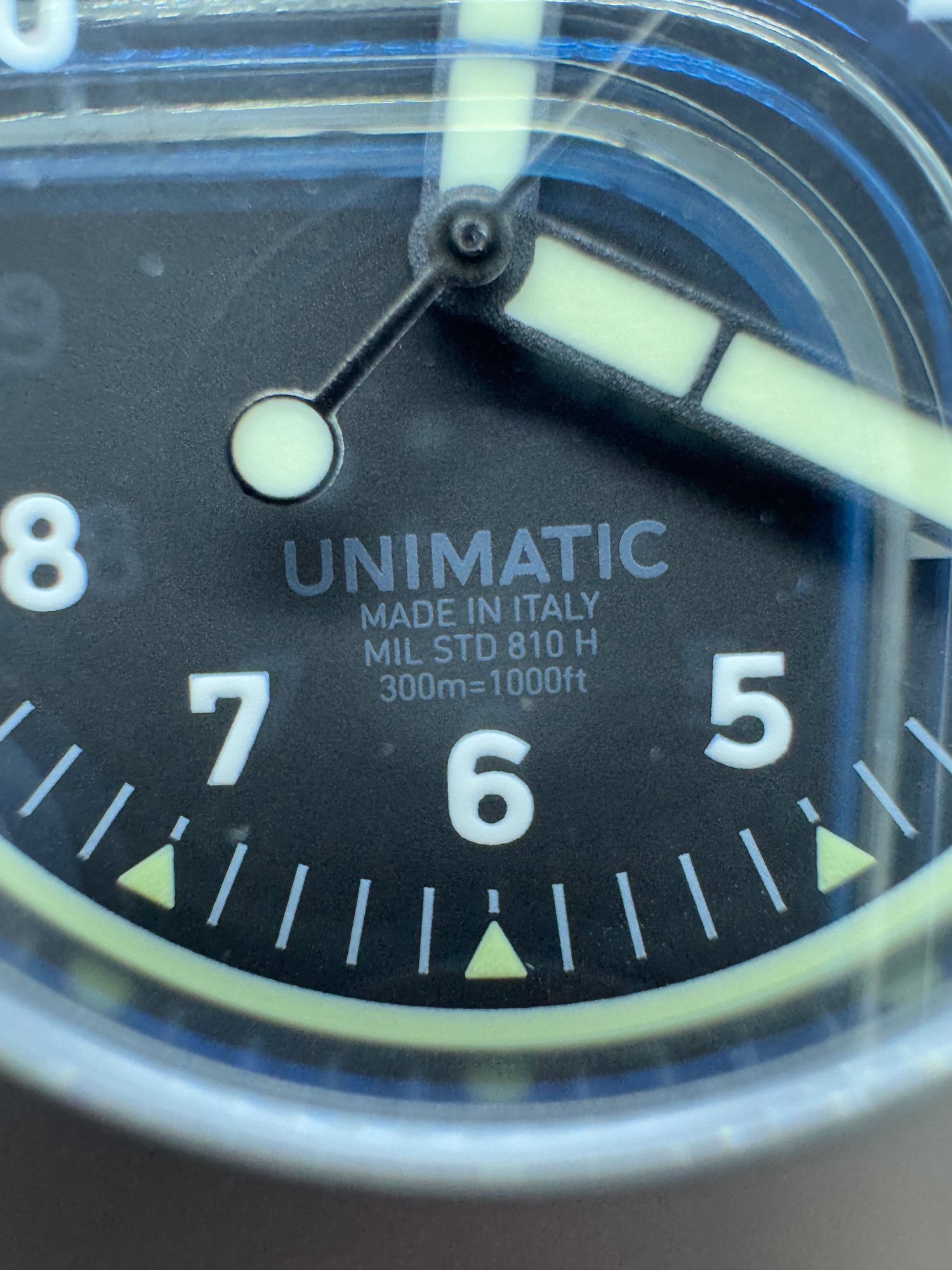 Italian Unimatic UT4-B 300M Water Resistant - MIL STD 810H W/ Sapphire ...