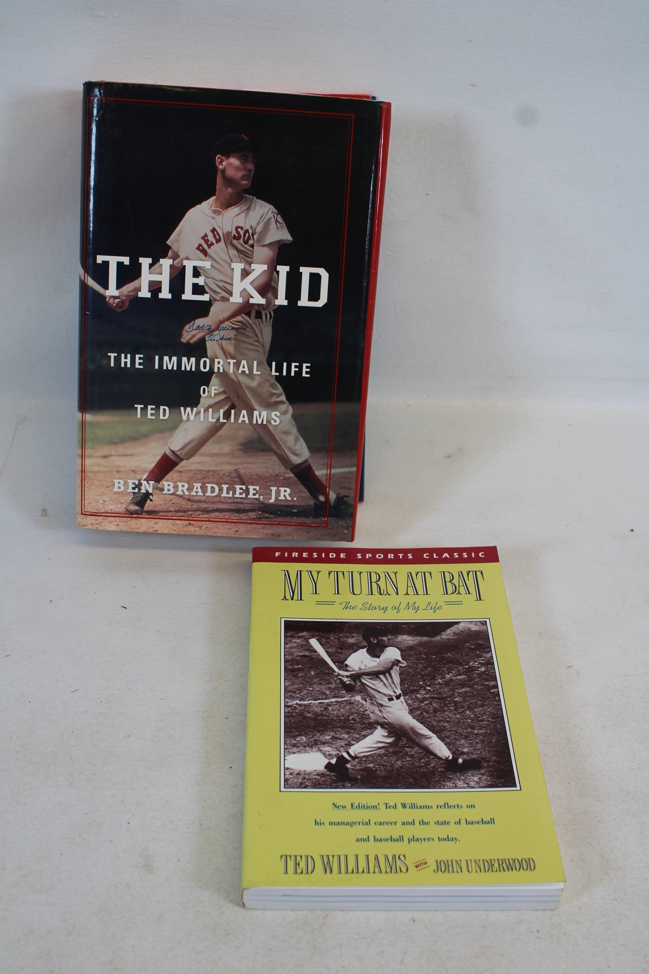 Vintage Hardcover Books Featuring Ted Williams With The Kid And My Turn ...