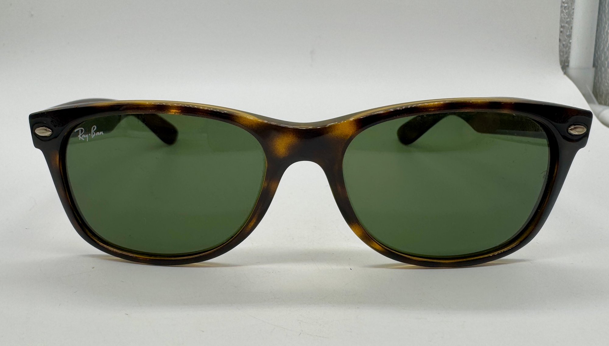 Ray Ban Tortoise Shell New Wayfarer 902 - RB-2132 Sun Glasses #2050211 ...