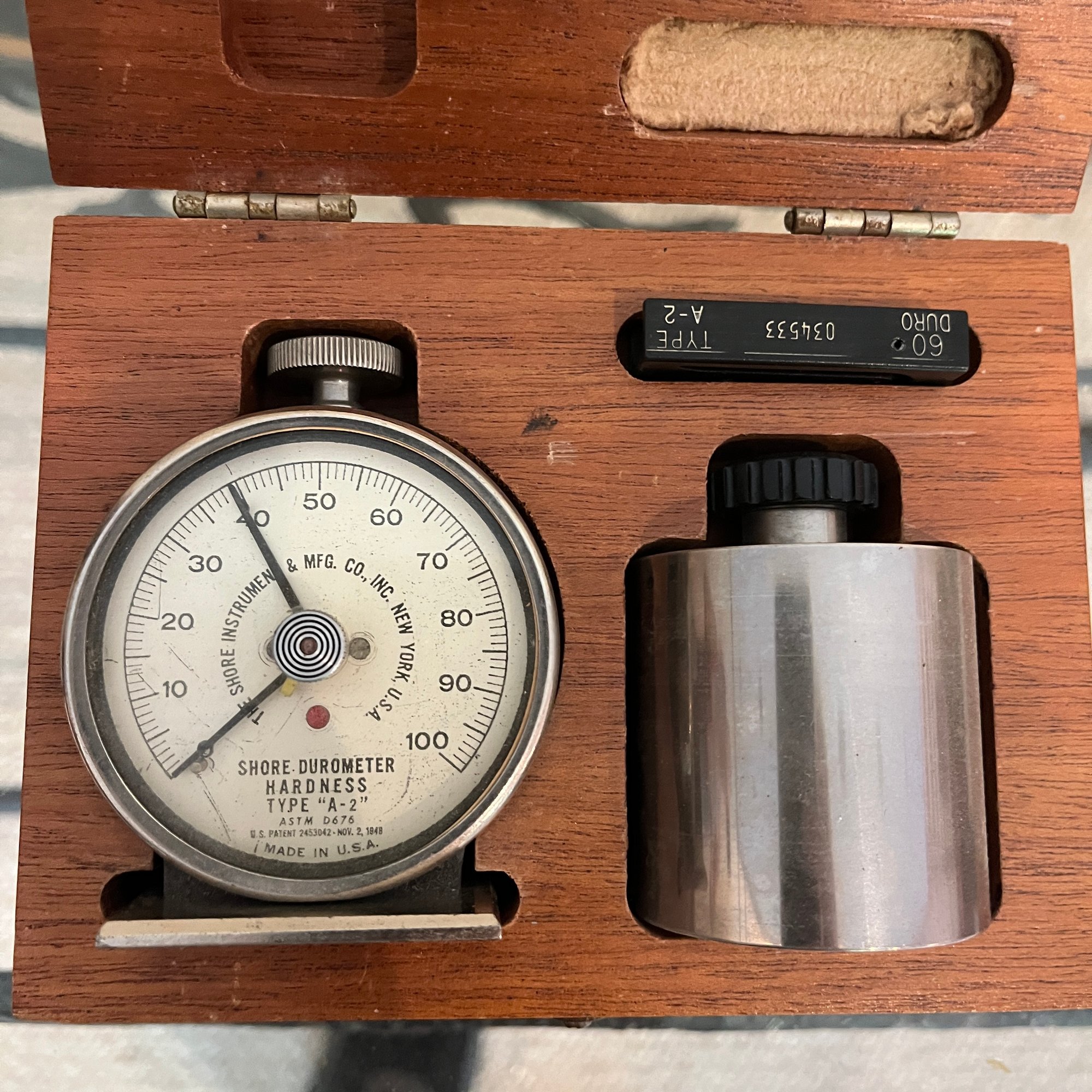 A Shore Instrument And Manufacturing Co - Shore Durometer #40795587 ...