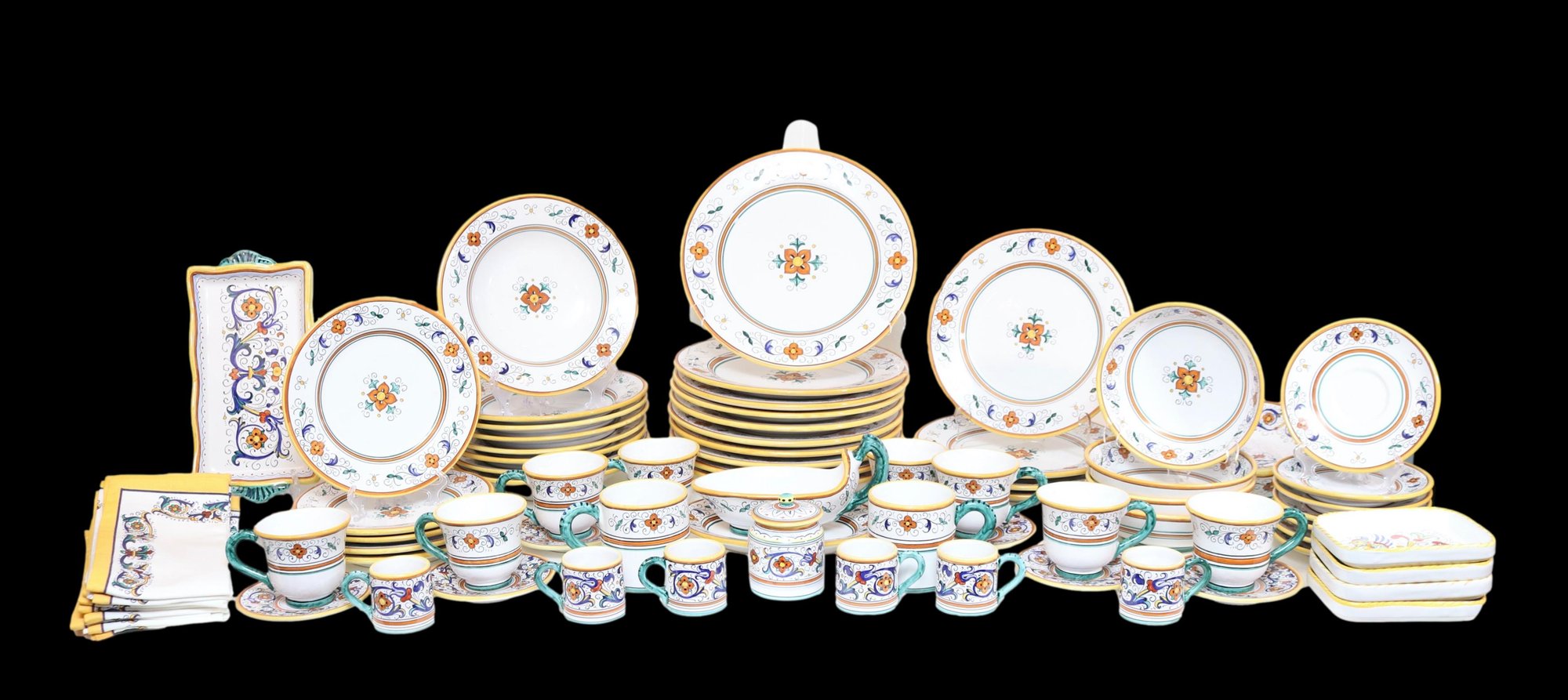 Grazia- Deruta Sv Italian Porcelain China #1849345 | Auctionninja.com