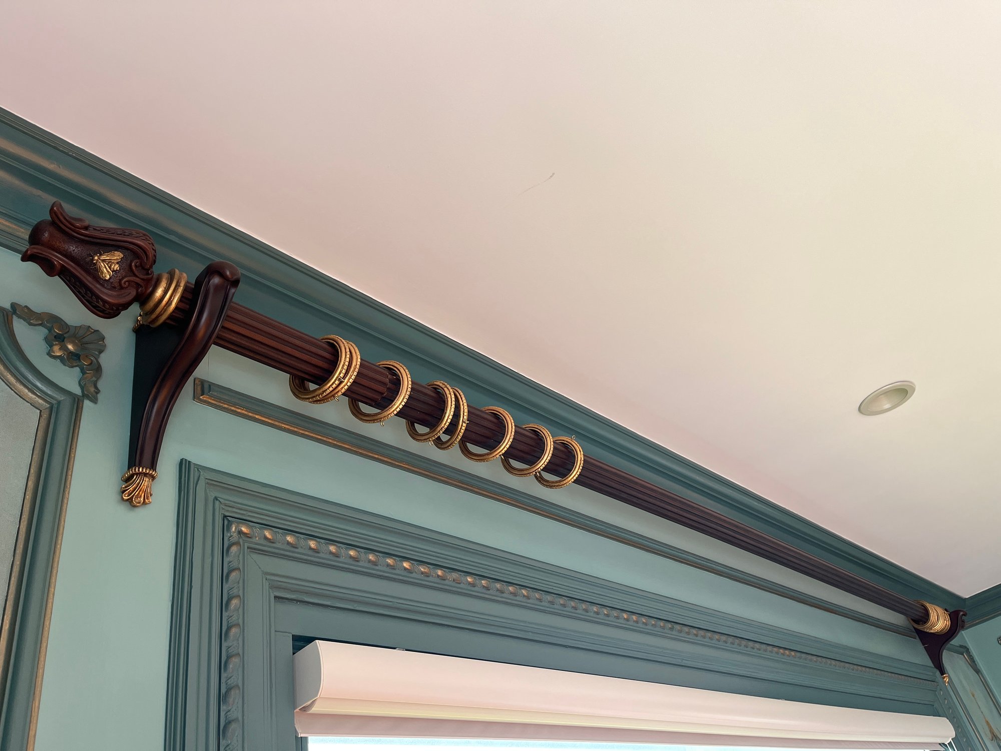 A Complete Room Of Ornate Millwork - Trim - Crown - Mirror - Etc ...