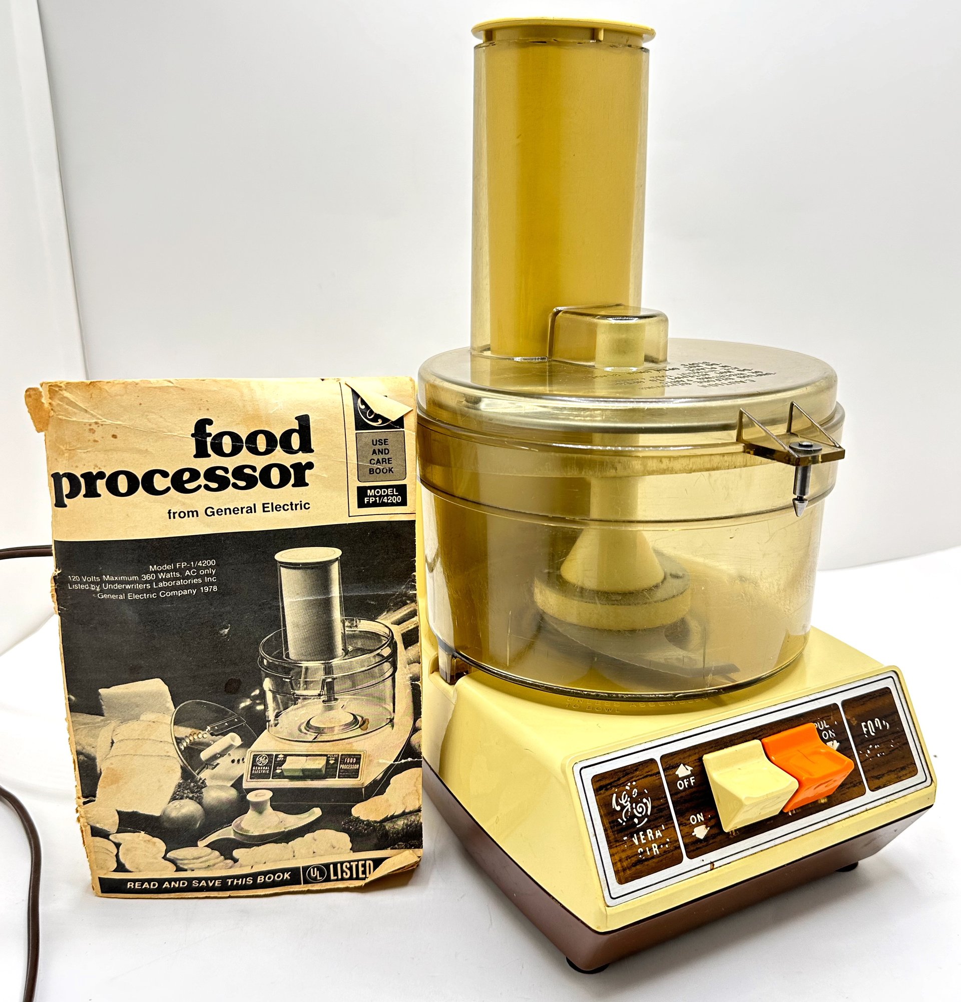 Vintage GE General Electric Food Processor #40807349 | Auctionninja.com