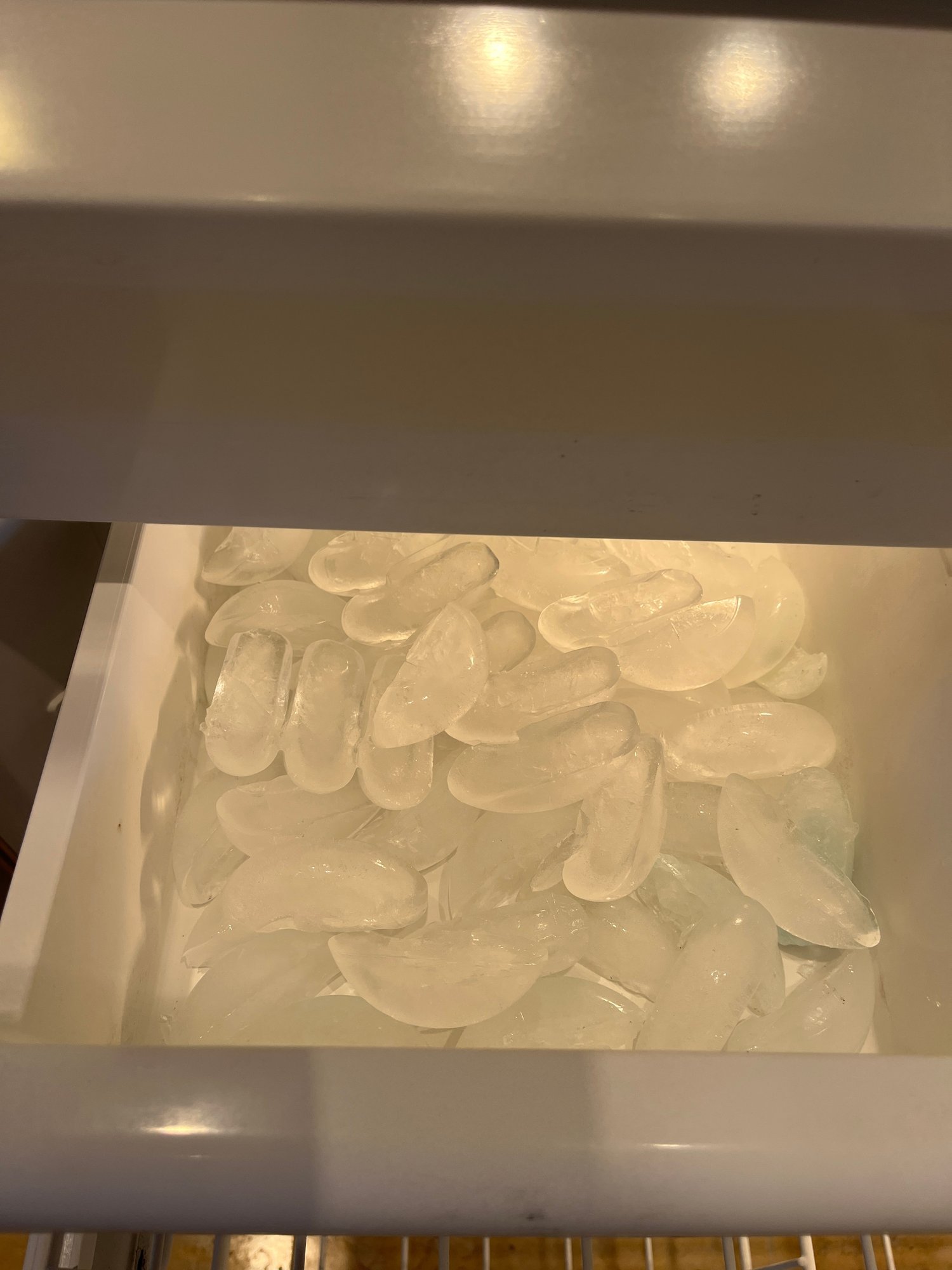 A Sub Zero 650 - 36 Inch - Fridge Over Freezer - Custom Panels ...