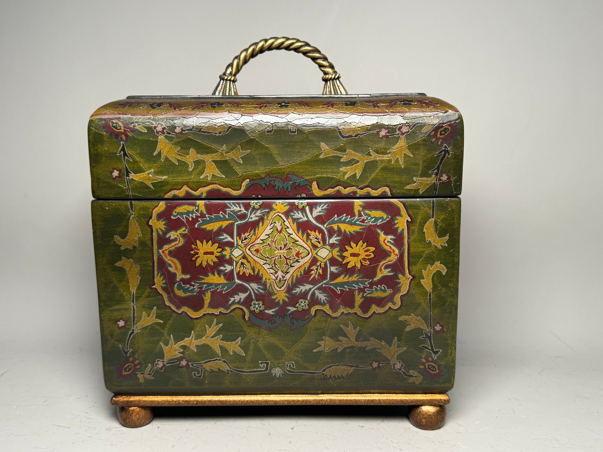 Beautiful Castilian Imports Hand-Decorated Box #40873077 | Auctionninja.com