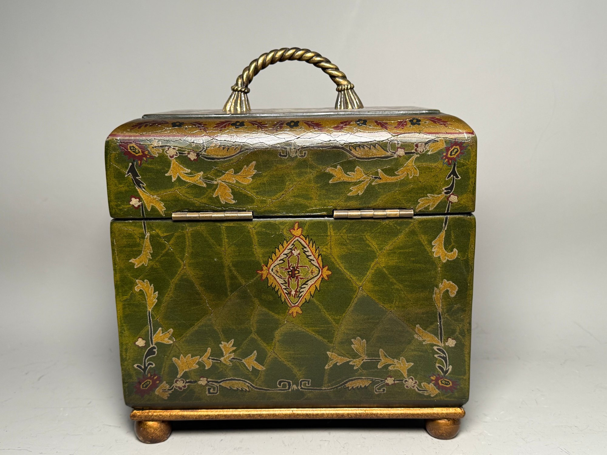 Beautiful Castilian Imports Hand-Decorated Box #40873077 | Auctionninja.com