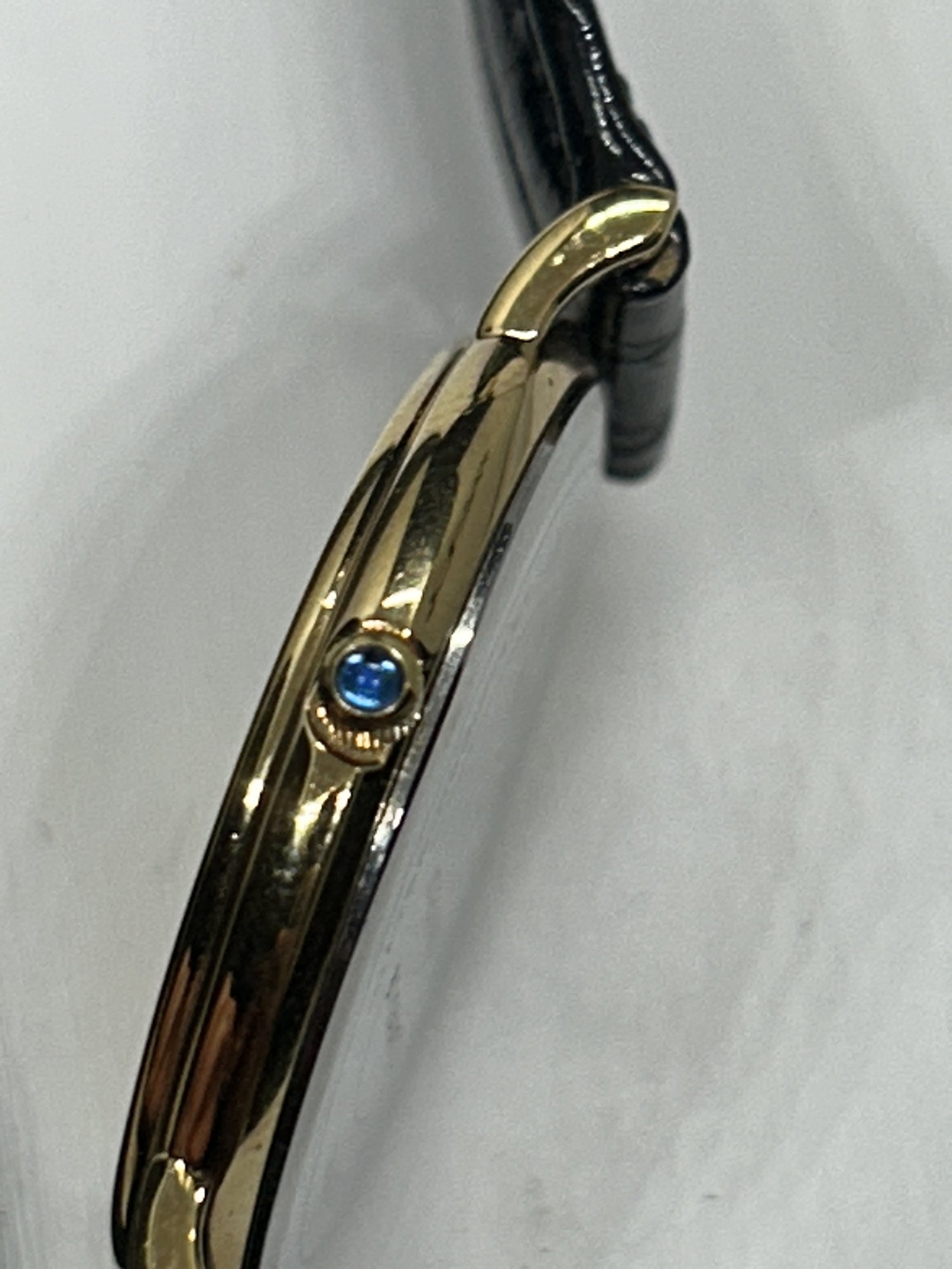 Luxury Men's MOVADO MUSEUM With Real Sapphire Crown- In Box With ...