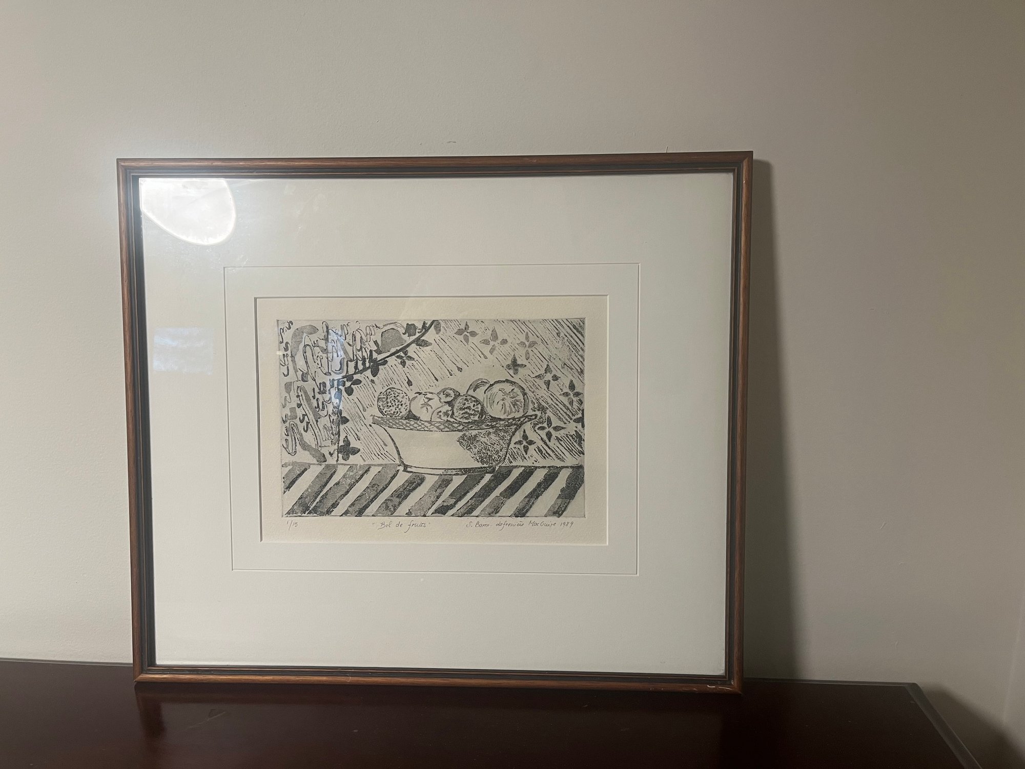 Framed Signed And Numbered Print #2045850 | Auctionninja.com