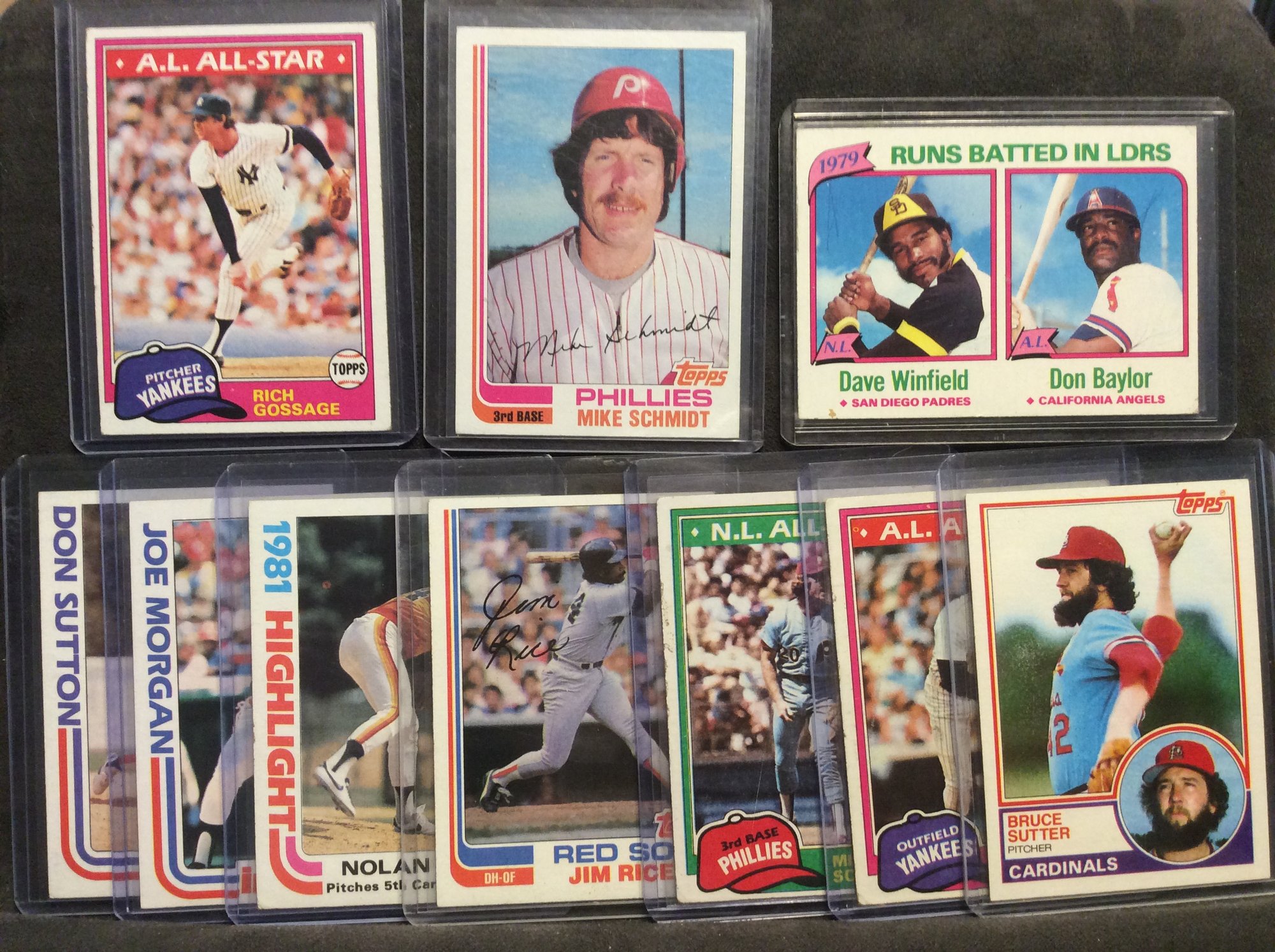 Topps 10 Card Lot From The 70s & 80s - Stars & Hall Of Famers #9 - K ...