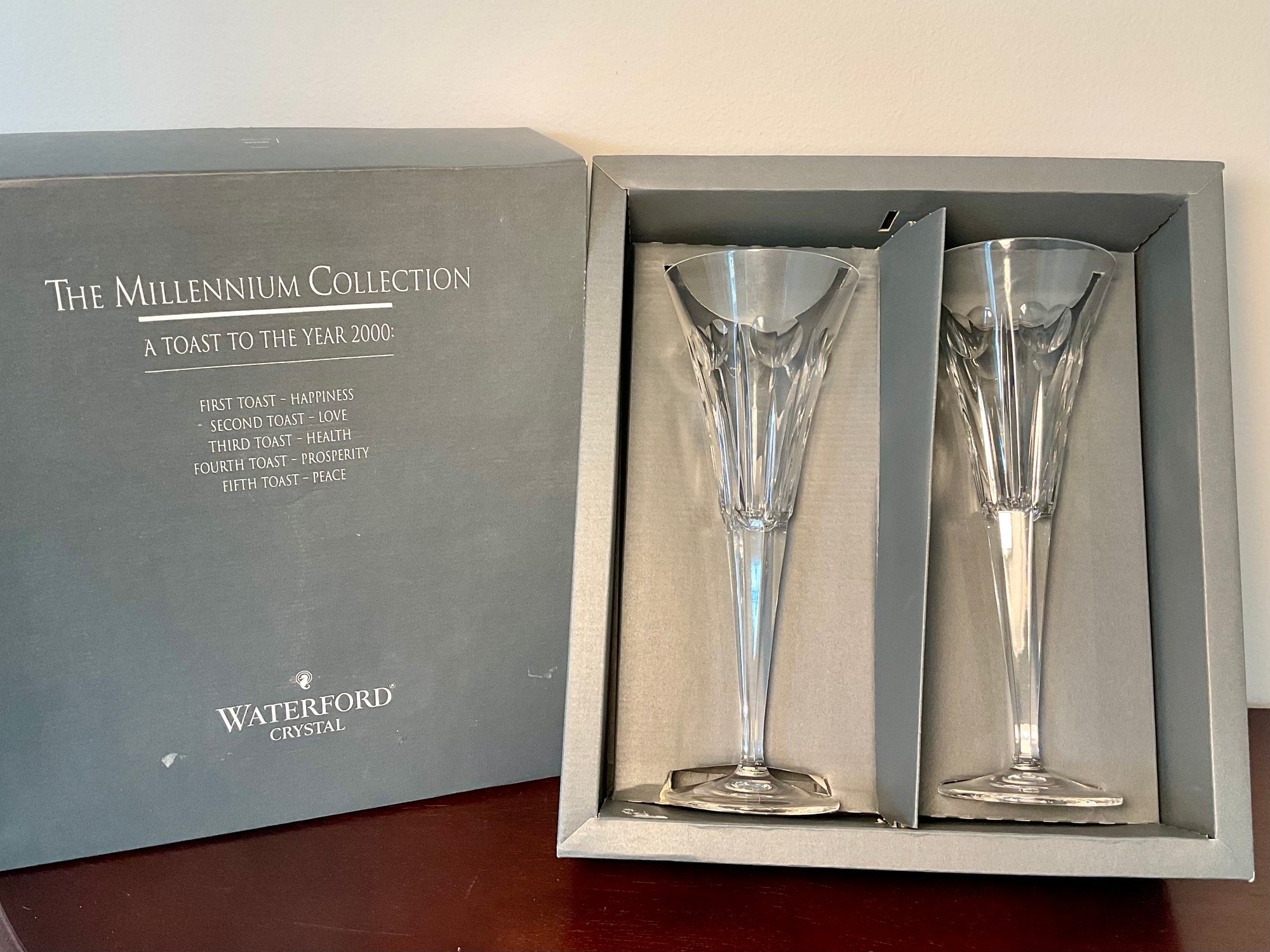 Waterford Millennium Collection Toasting Flutes #40825711 ...