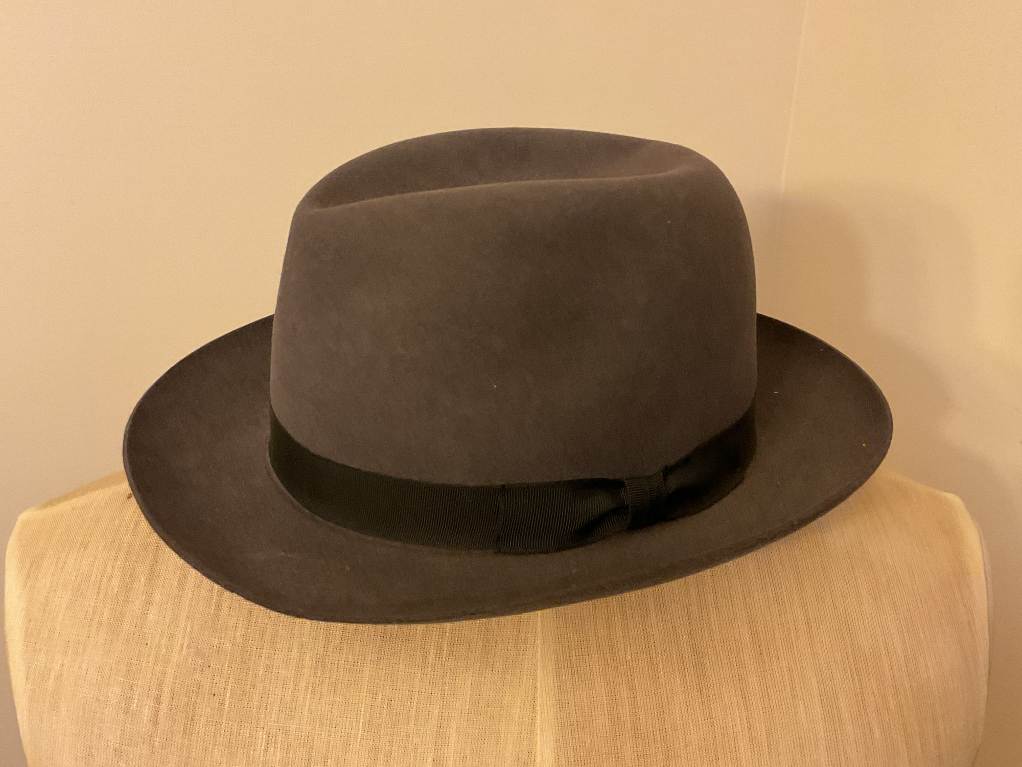 Brown Christy's London Felt Fedora #2095040 | Auctionninja.com