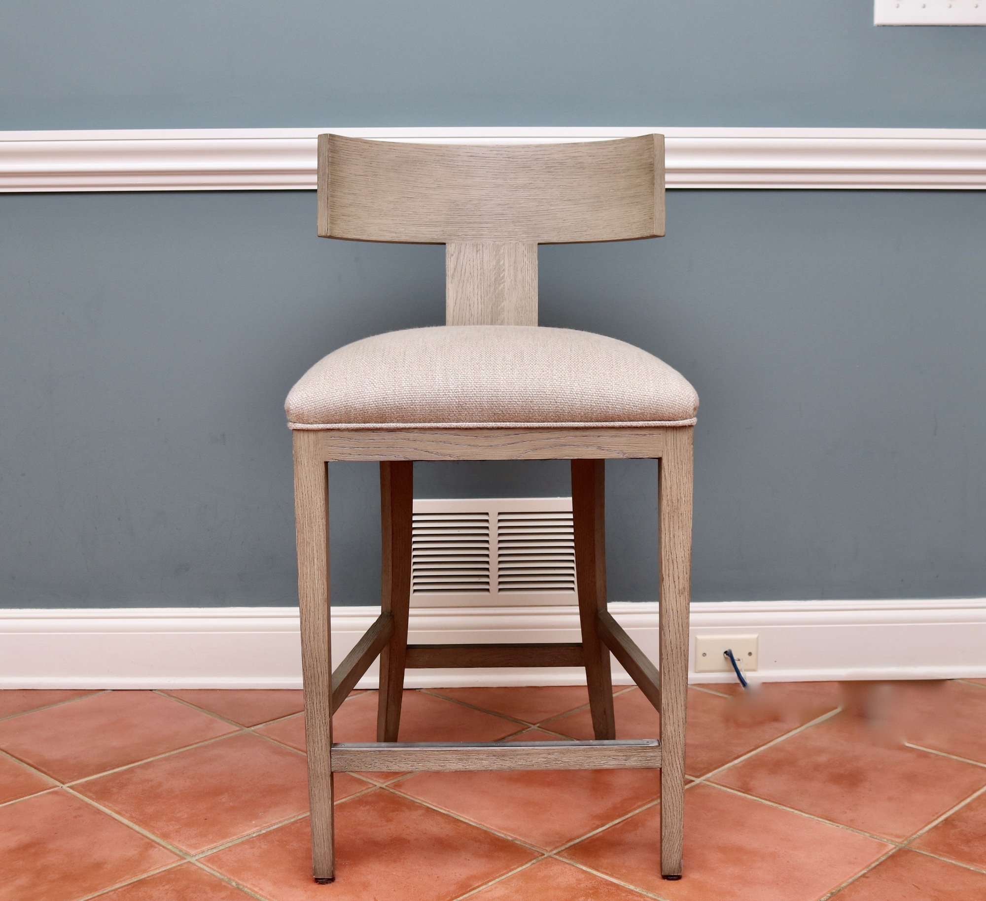 3 Restoration Hardware (RH) Contemporary Klismos Bar Stools With T ...