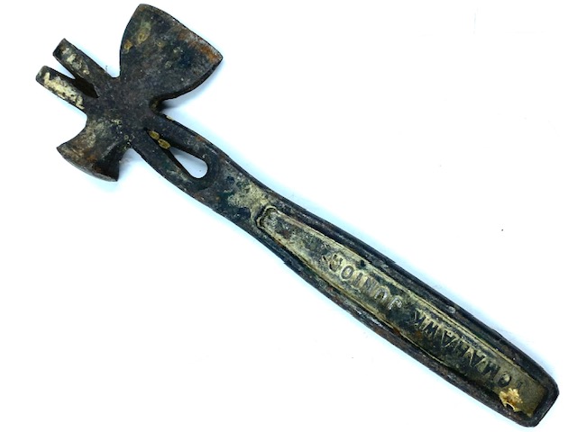 Vintage Cast Iron Tomahawk Junior From The Bridgeport HDW Corp ...