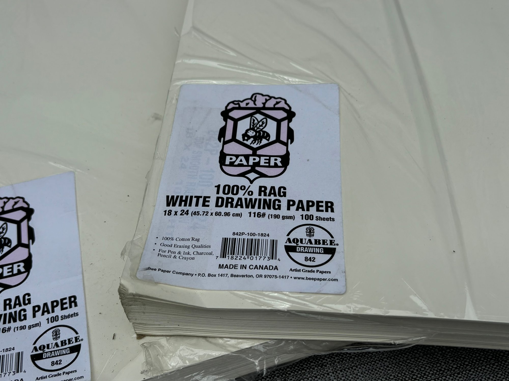 Hundreds Of Sheets Of Aquabee Drawing Paper #1955554 | Auctionninja.com