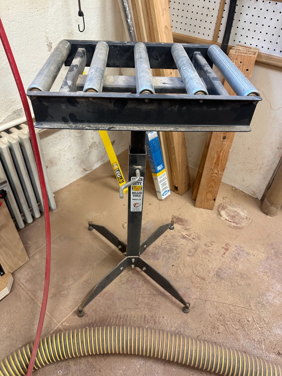 Wood Shop Super Duty Roller Table #1937299 | Auctionninja.com