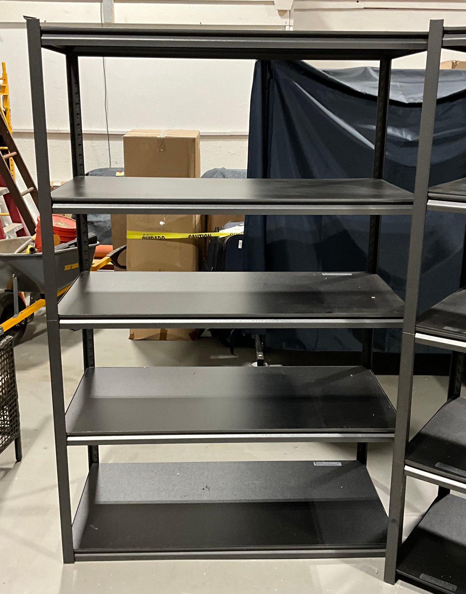 2 Whalen 72in 5-Shelf Steel Storage Rack #40844741 | Auctionninja.com