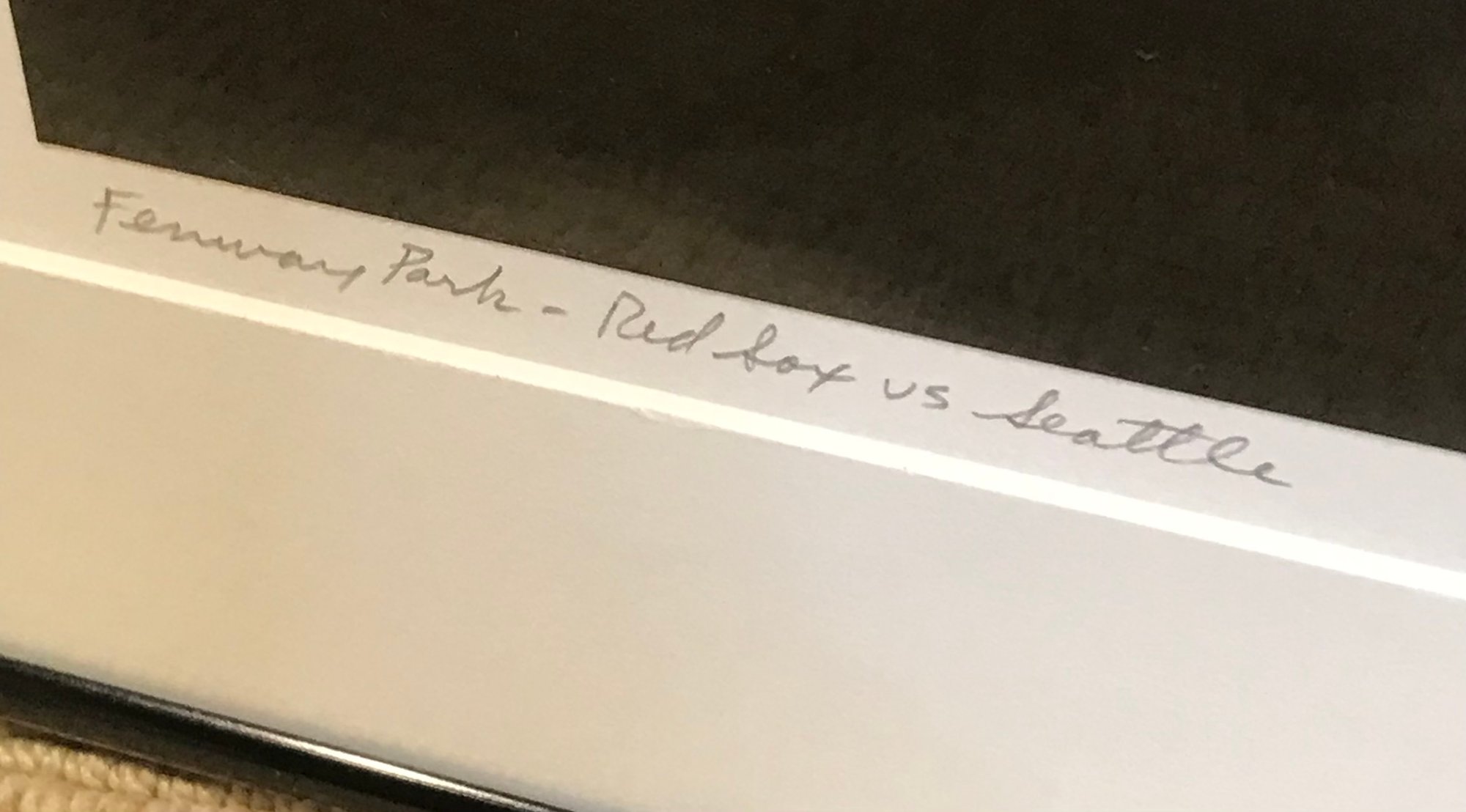 Barry Howe Signed Photo Of Fenway Park #2044306 | Auctionninja.com