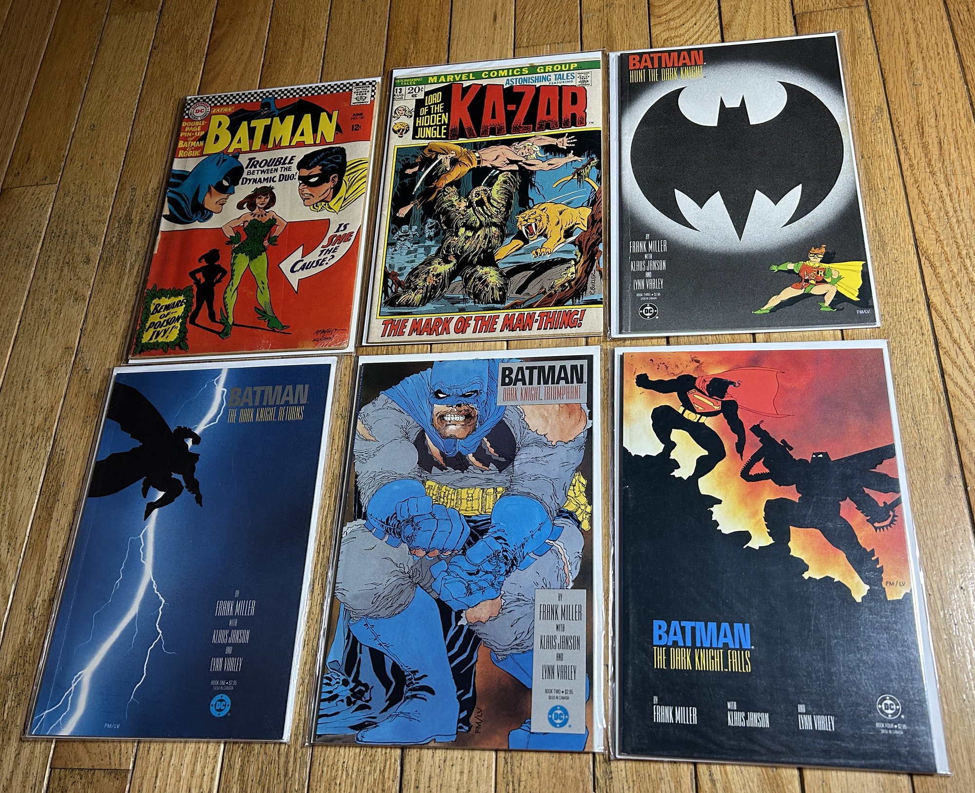 Comic Book Collection- BATMAN #182 1st POISON IVY, Dark Knight Returns ...