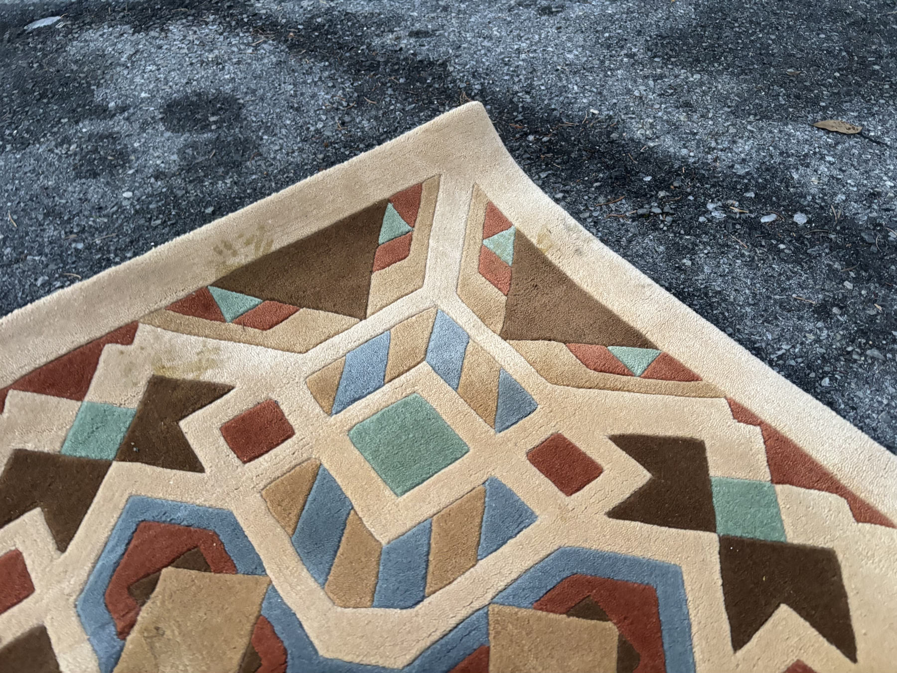 A Large, Plush Deco Inspired Southwestern Area Rug By F. Schumacher ...