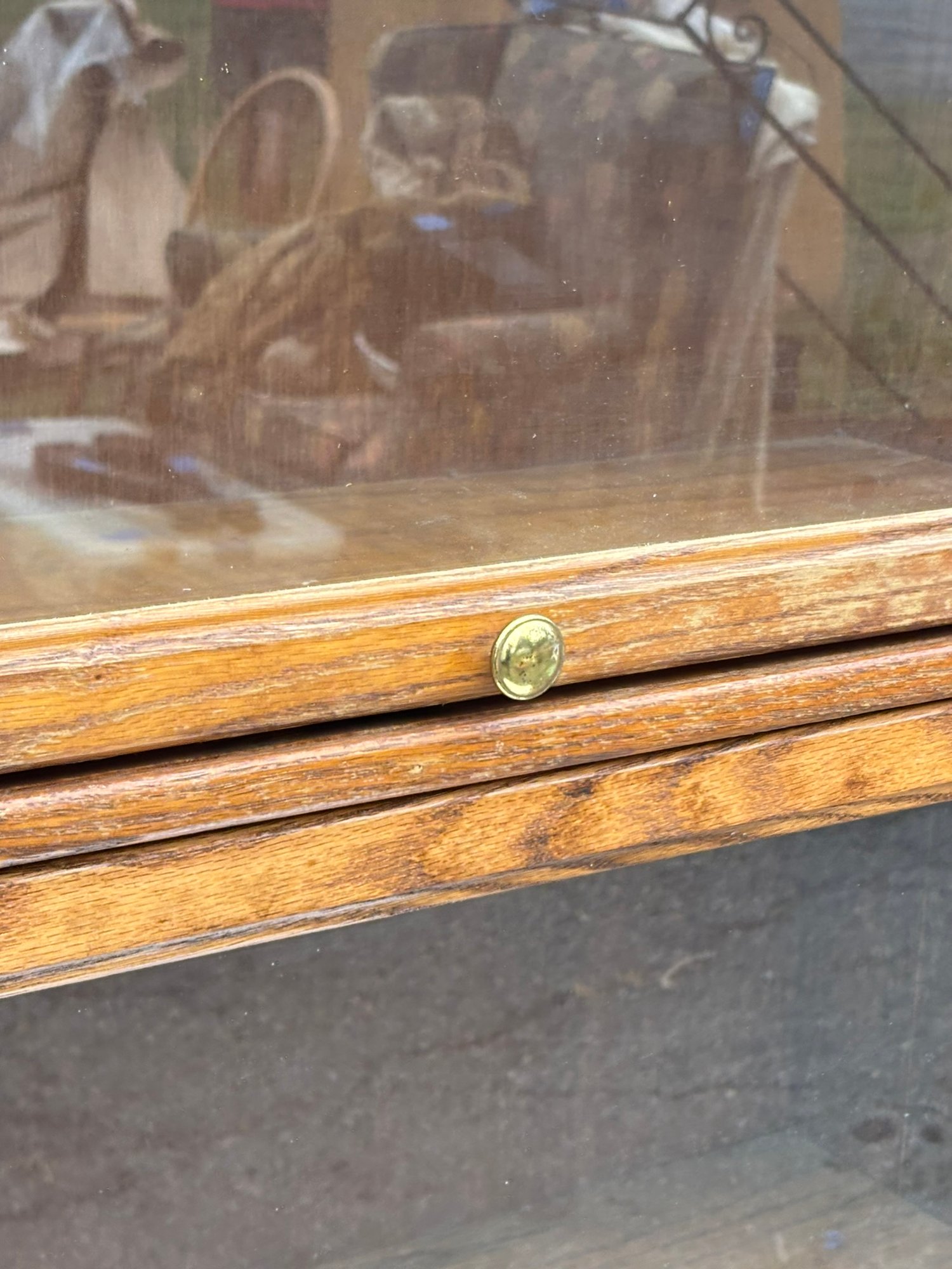 A Vintage Oak Barrister Case #2011994 | Auctionninja.com