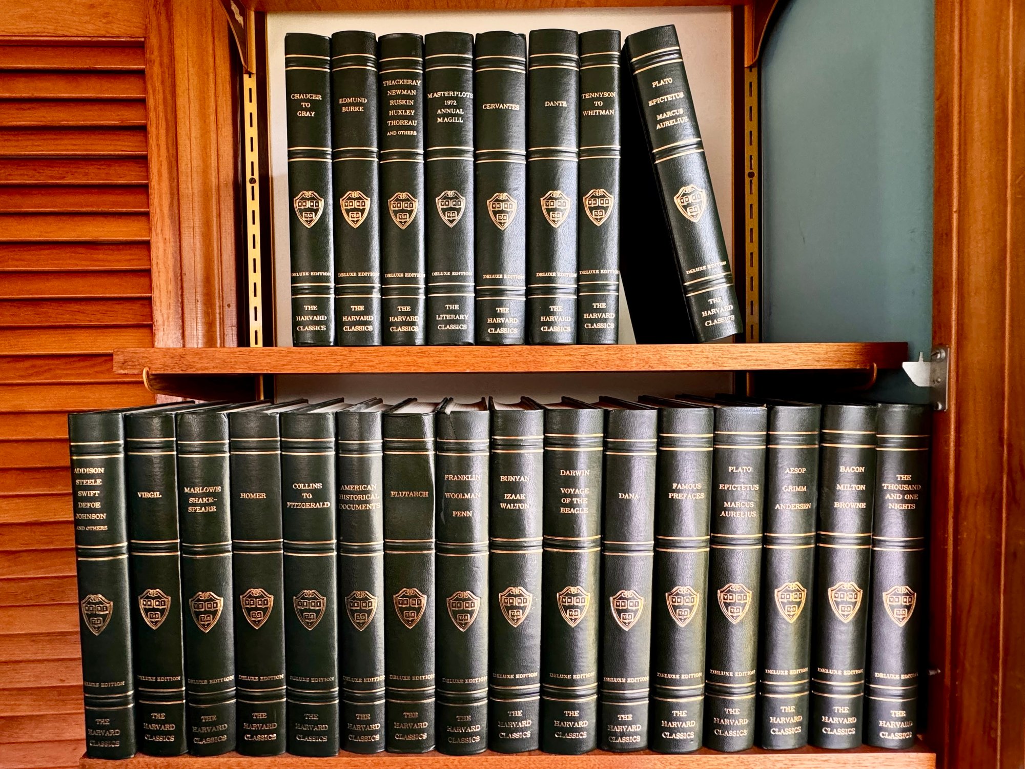 1969 Deluxe Edition Collection Of The Harvard Classics #40802170 ...
