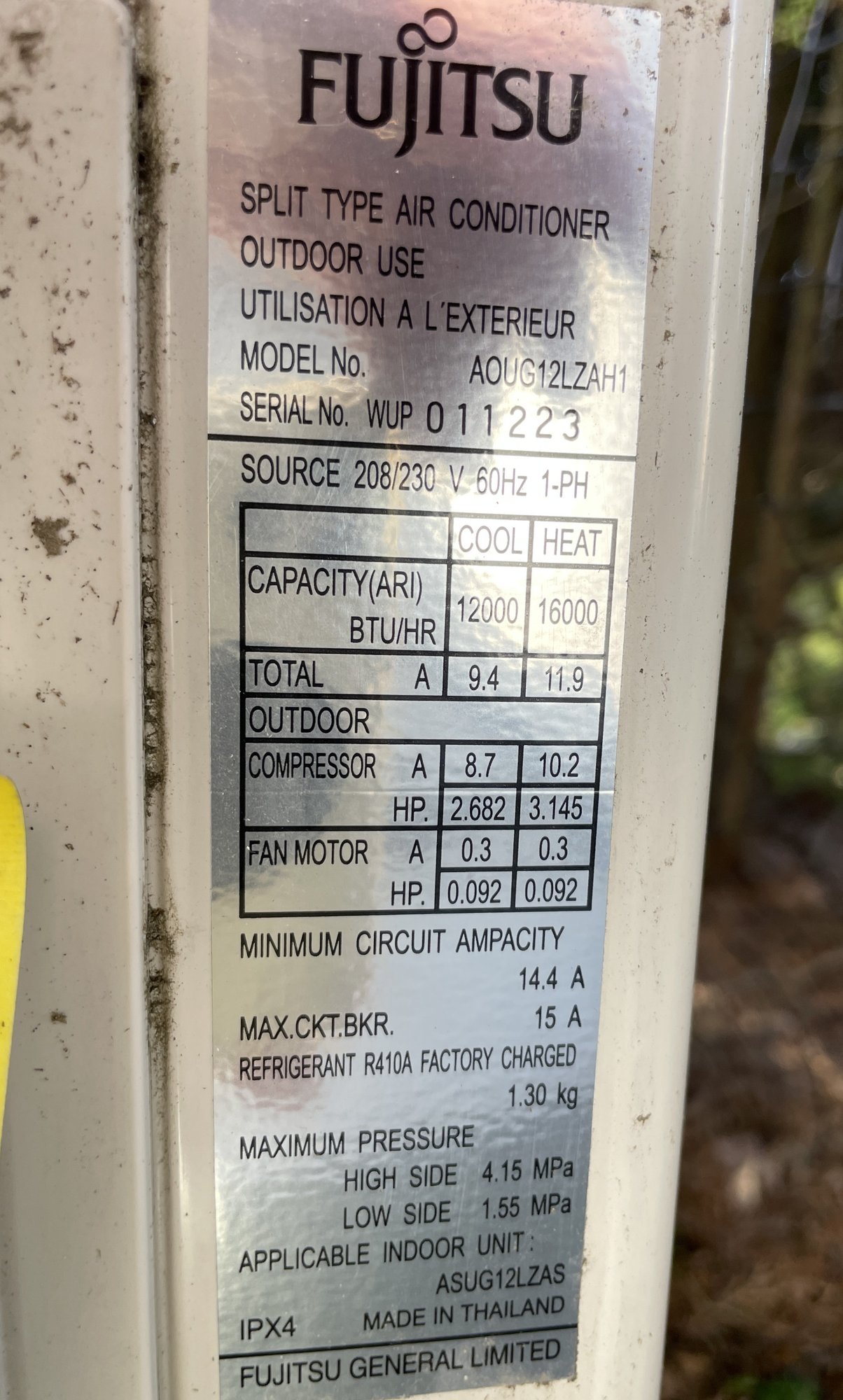 Fujitsu Halcyon DC Inverter - Ductless Mini-split HVAC System - Approx ...