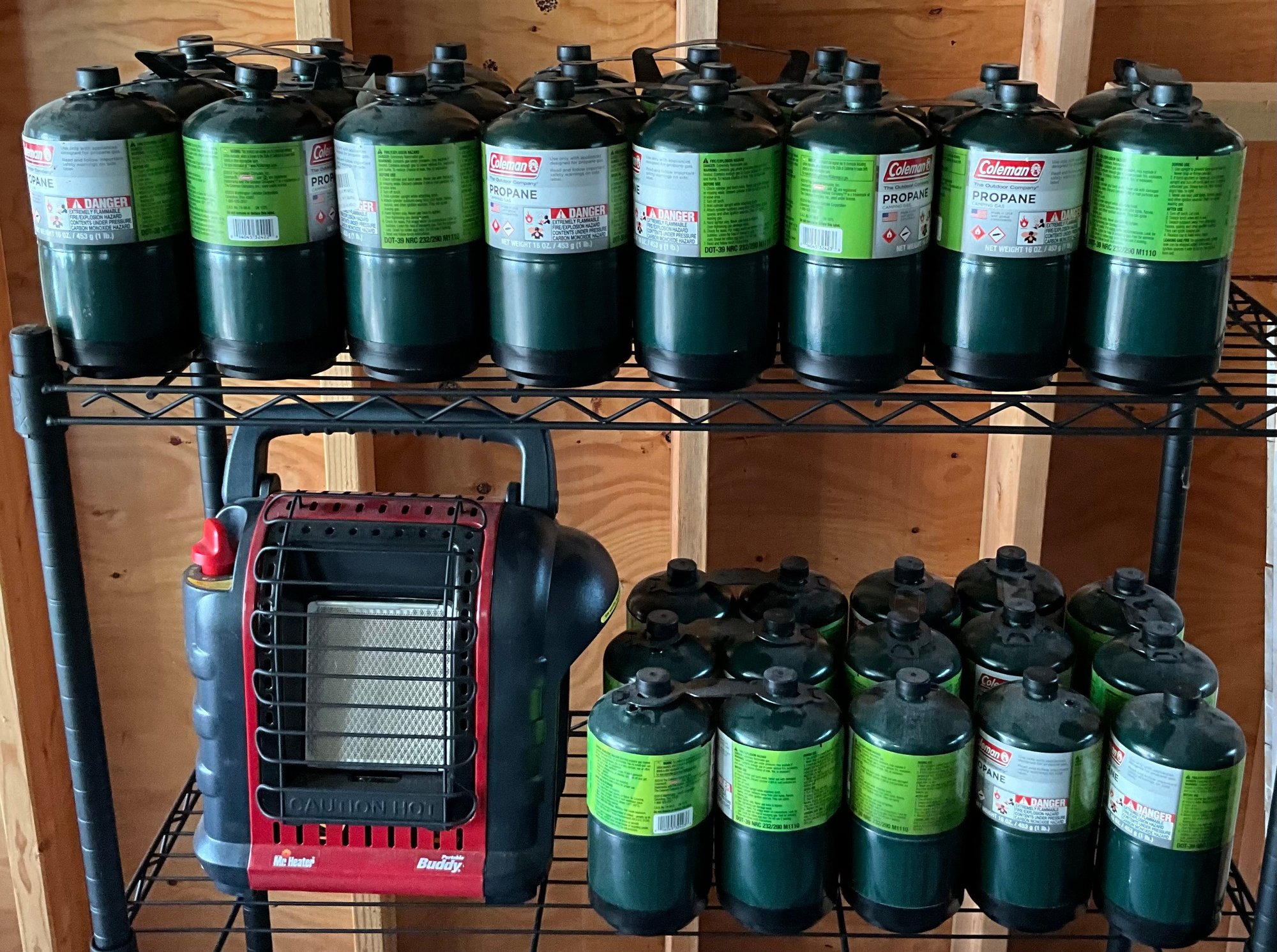 Mr. Heater Portable Buddy Propane Camping Heater Plus A BUNCH Of ...